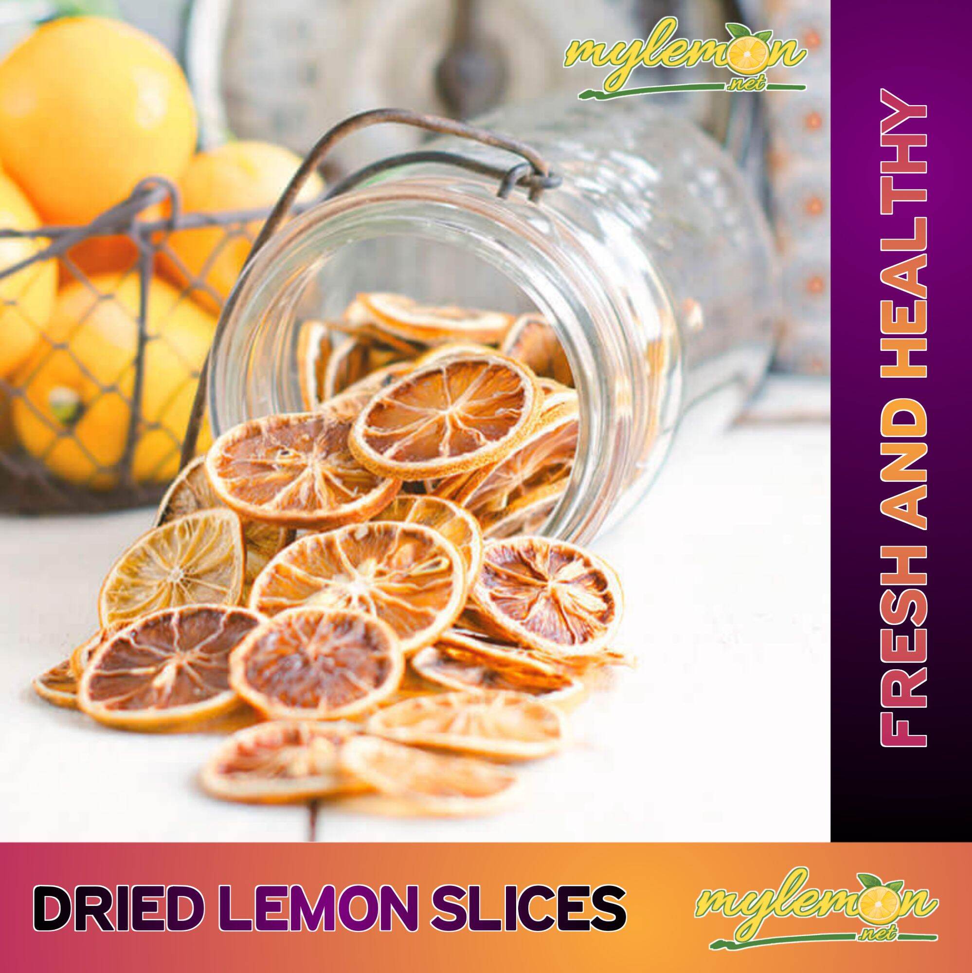 Dried Lemon Slices 100 Gram / Lemon Kering / Premium Quality | MYLEMON ...