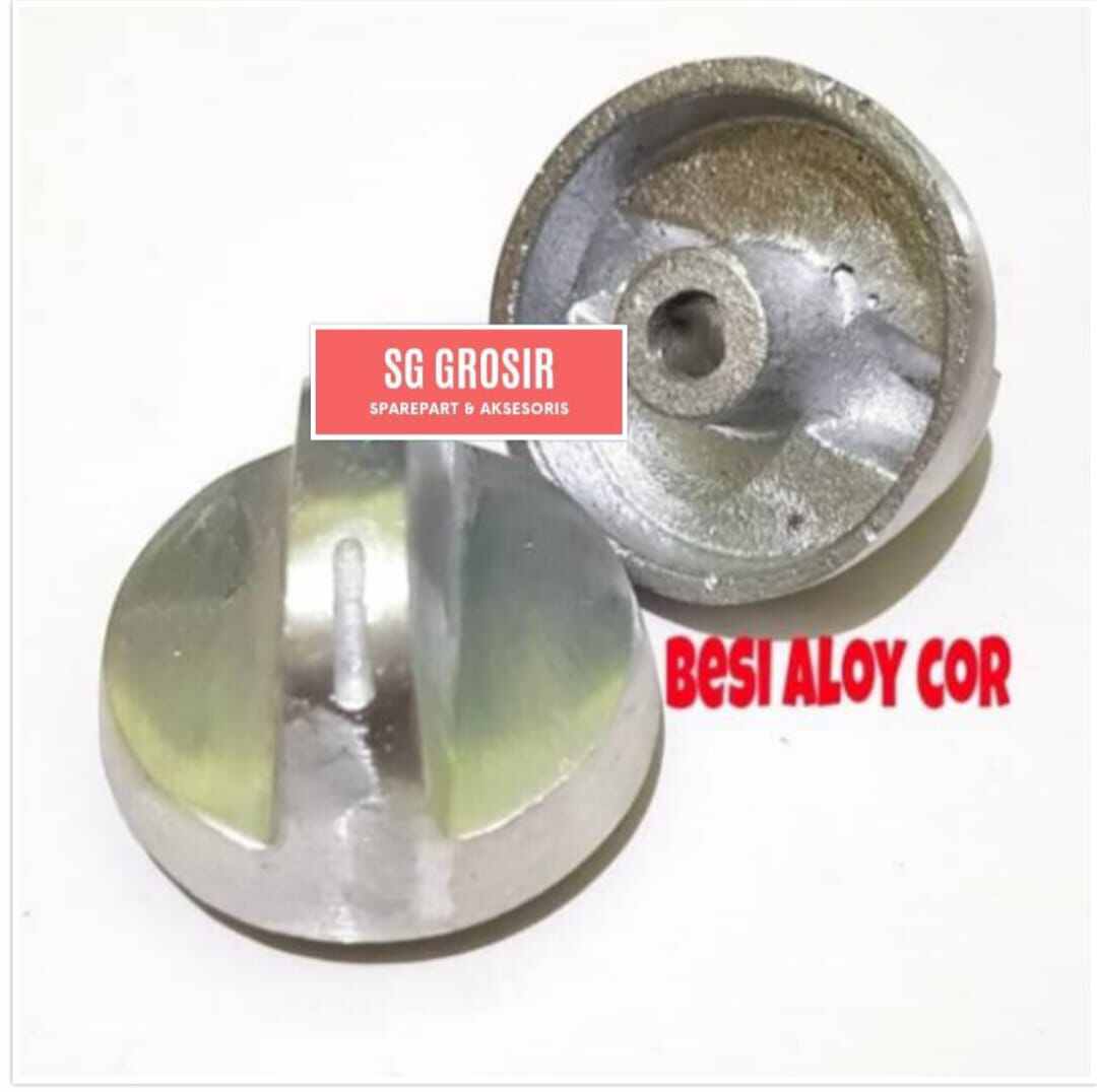 Knop Kompor Gas Besi Cor Model Rinnai - Kenop/Knob/Ceklekan Kompor ...