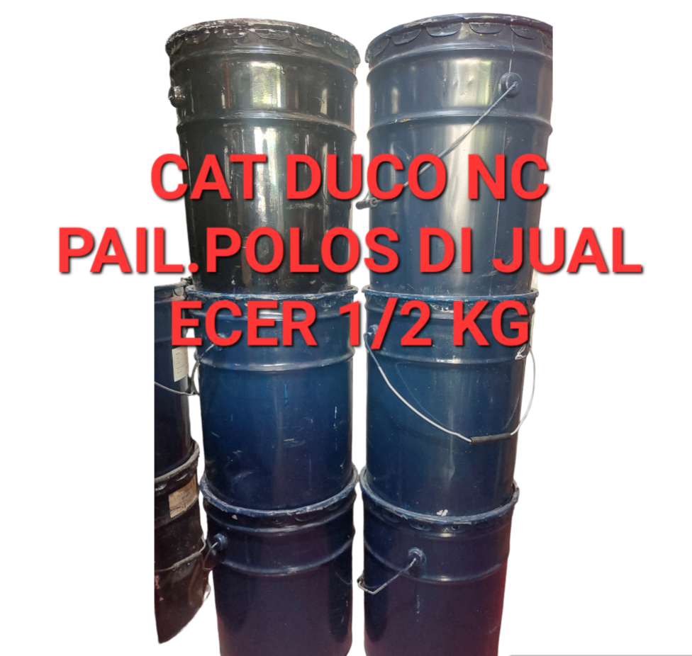 CAT DUCO NC PAIL POLOS DI JUAL ECER 1/2 KG( 500 GRAM) CAT KAYU BESI ...