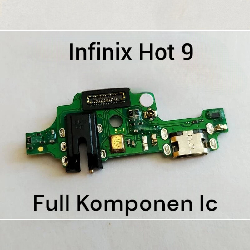 Papan Cas Konektor Cas Infinix Hot 9 Original Full Komponen Ic | Lazada ...