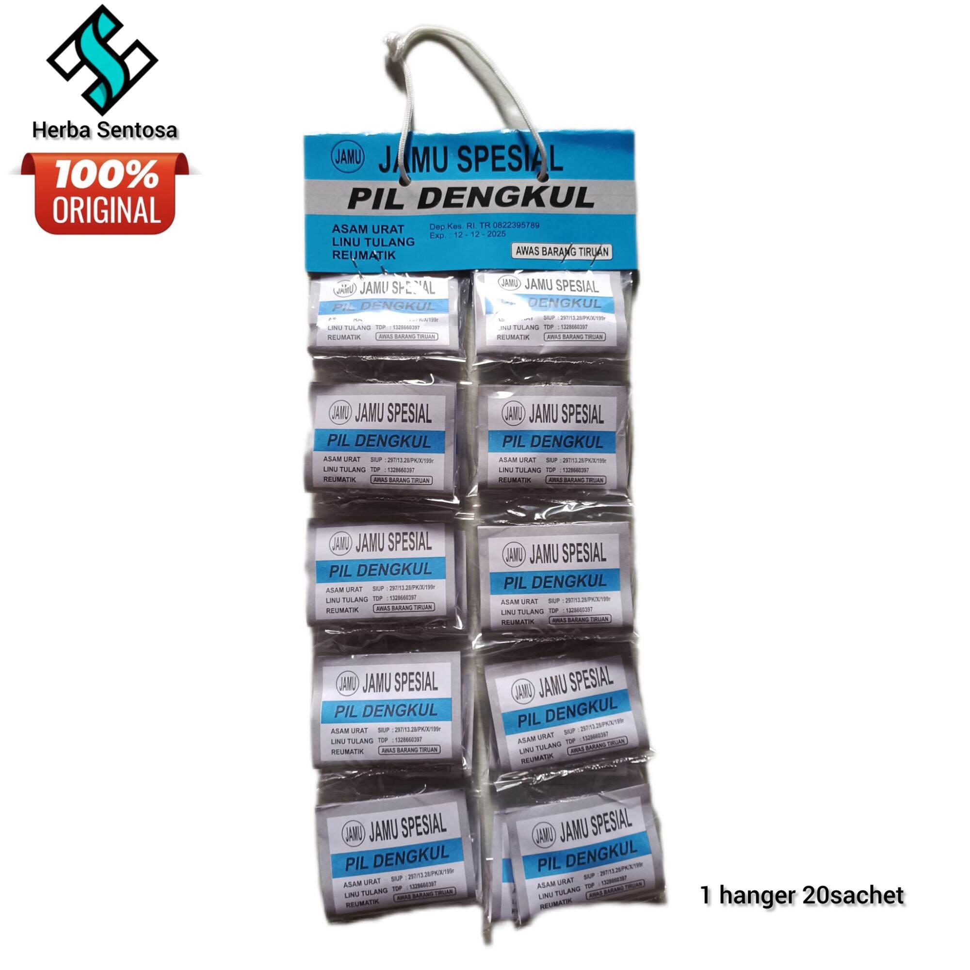 Pil Dengkul Kapsul Nyeri Tulang Asamurat | Lazada Indonesia