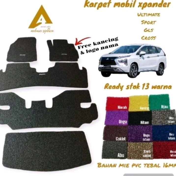 Karpet mie bihun mobil expander full Bagasi Sudah include kancing dan ...