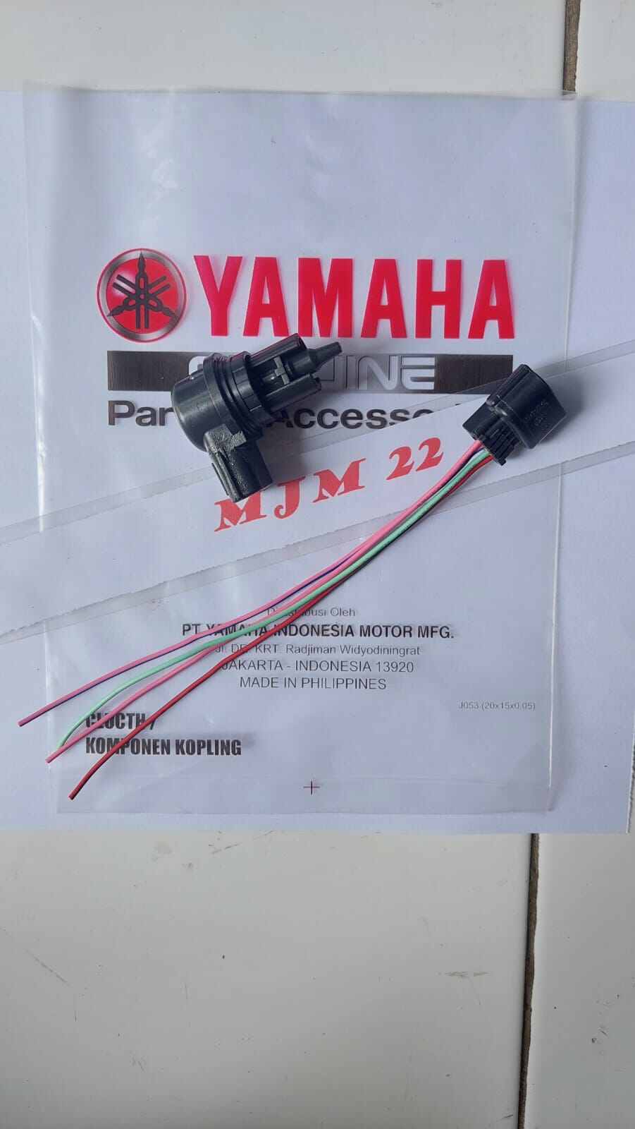 Sensor TPS ISC throttle body Nmax Aerox 155 asli ORI Yamaha 2DP-H5801 ...