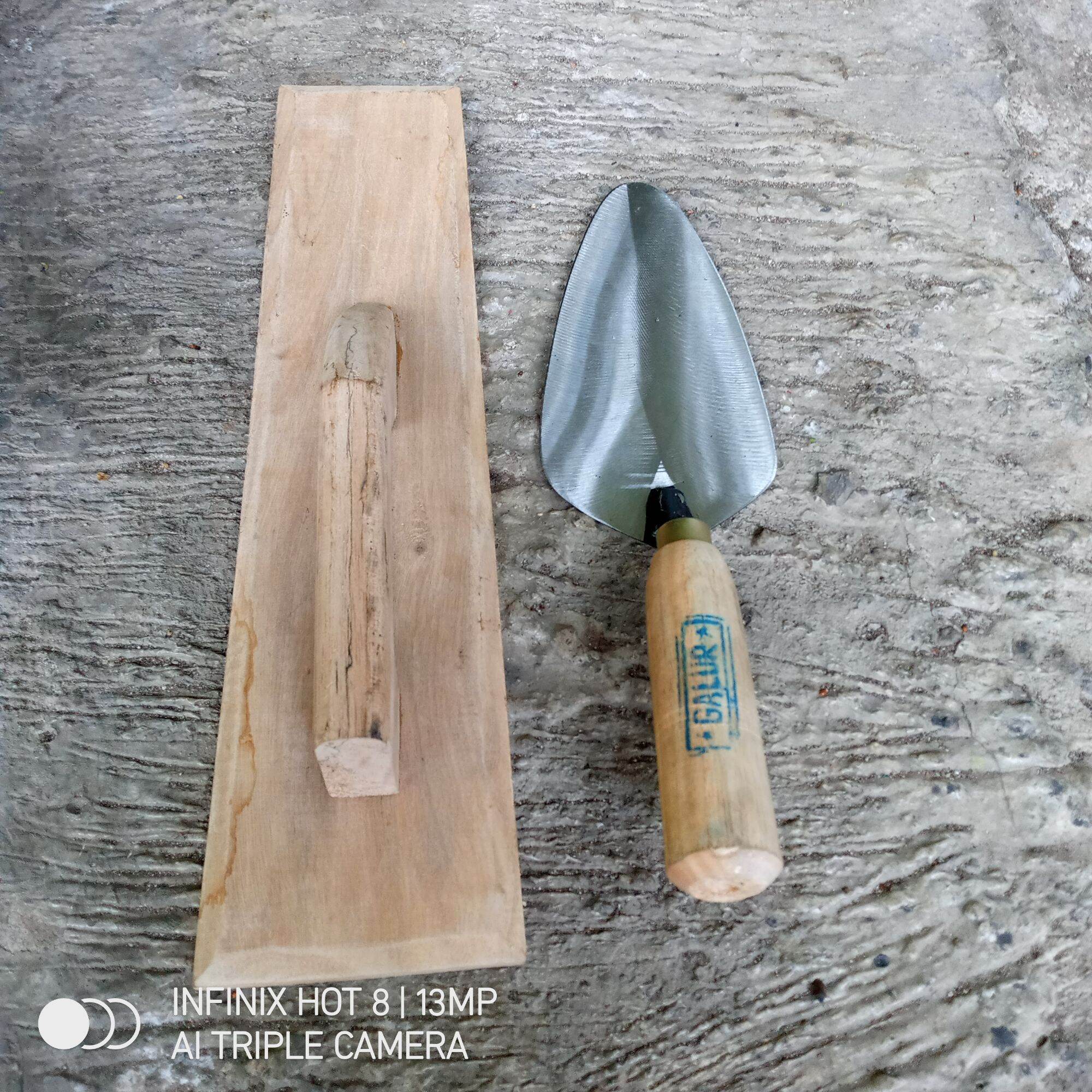 Paket Cetok Lancip 18cm ( welding) & Raskam Kayu | Lazada Indonesia