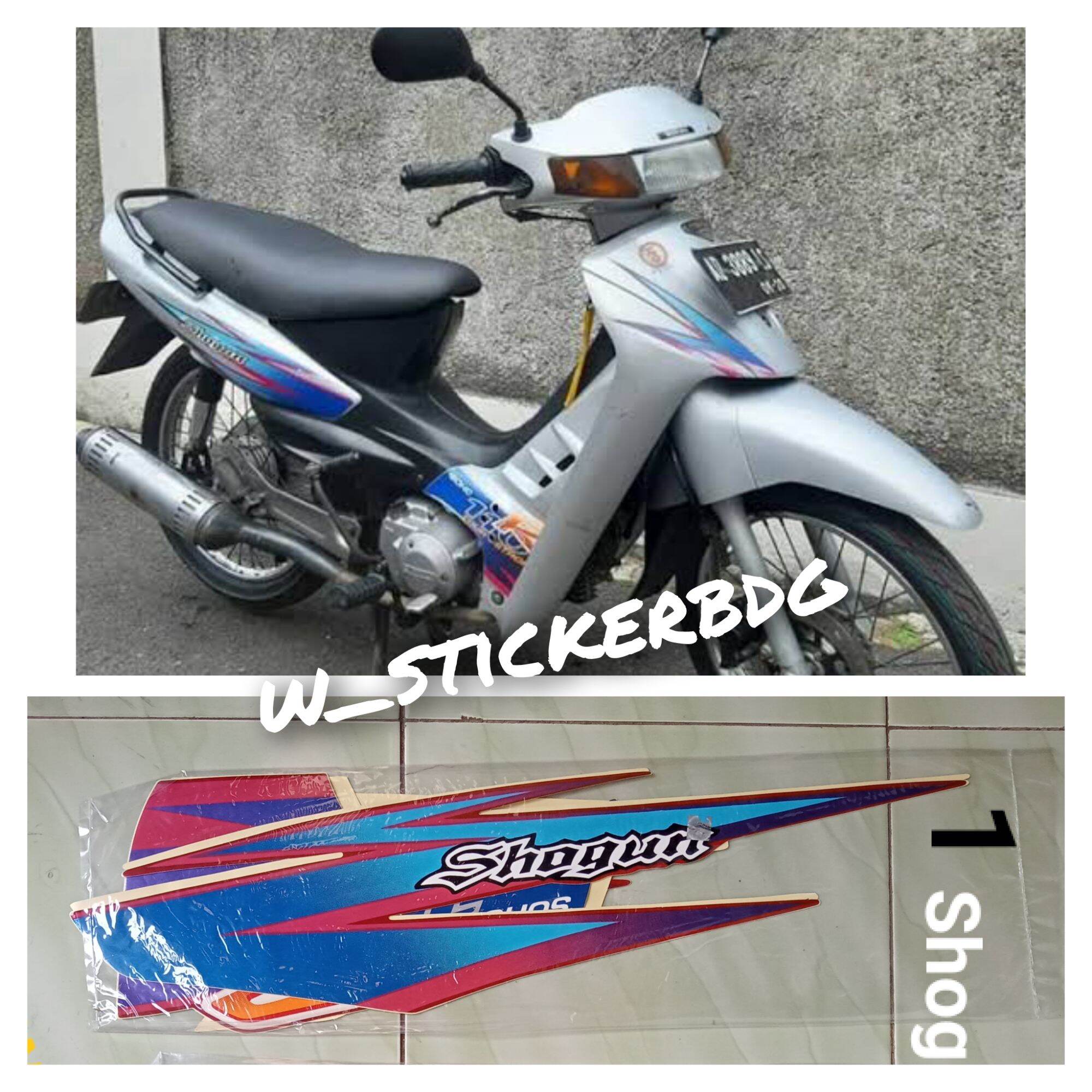 Striping Lis Suzuki Shogun Kebo Shogun R 2000 Silver | Lazada Indonesia