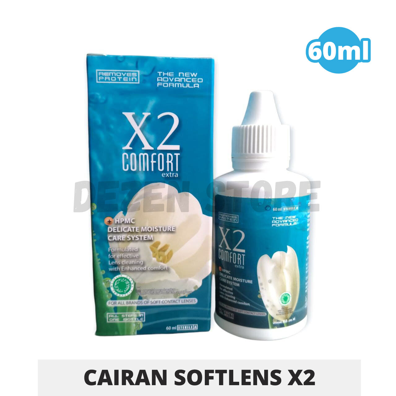 Cairan softlens X2 60 ml exp 2024 | Lazada Indonesia