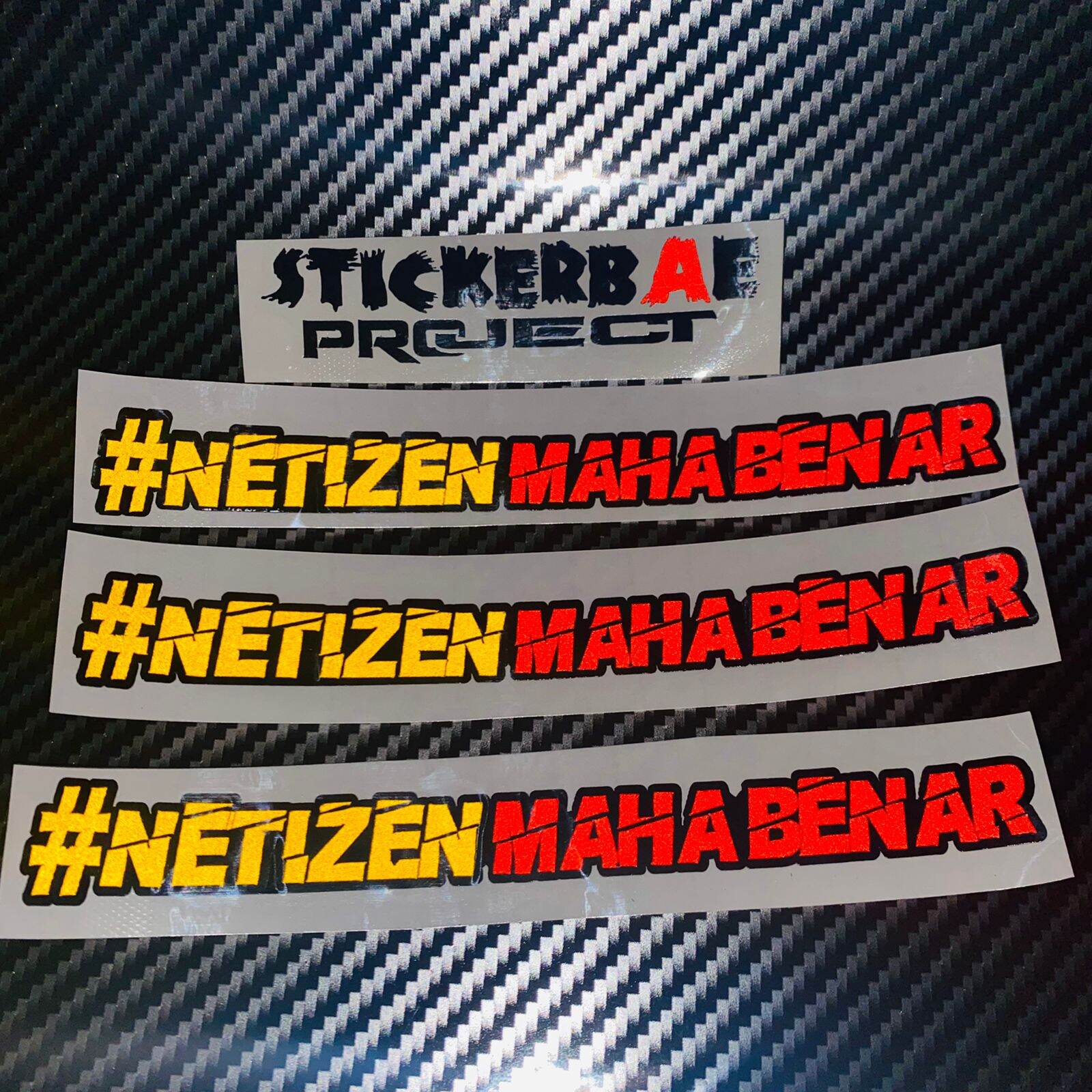 sticker viral netizen maha benar cutting sticker bukan printing sticker ...