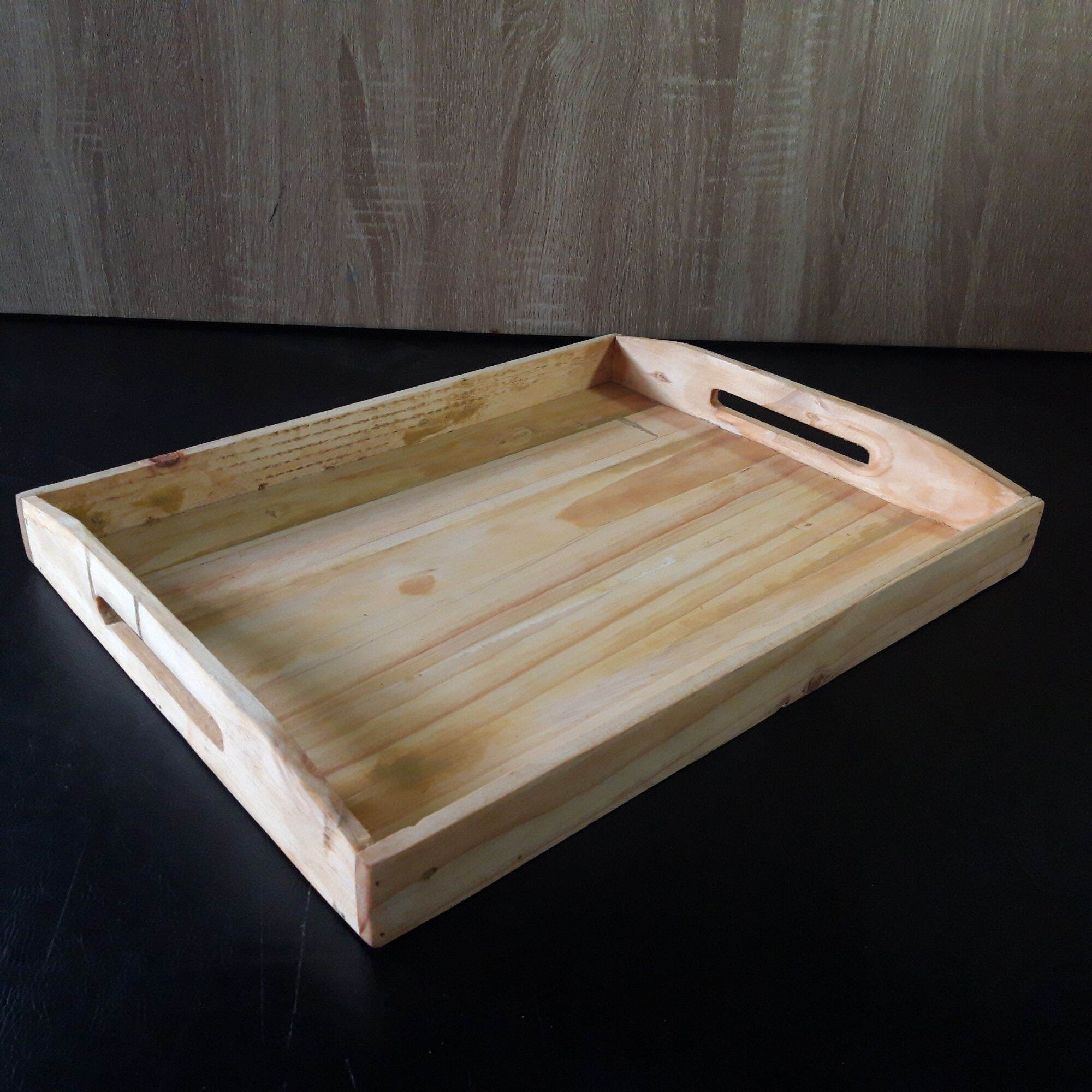Nampan Saji|Nampan Gelas|Nampan Kayu 40x32cm | Lazada Indonesia