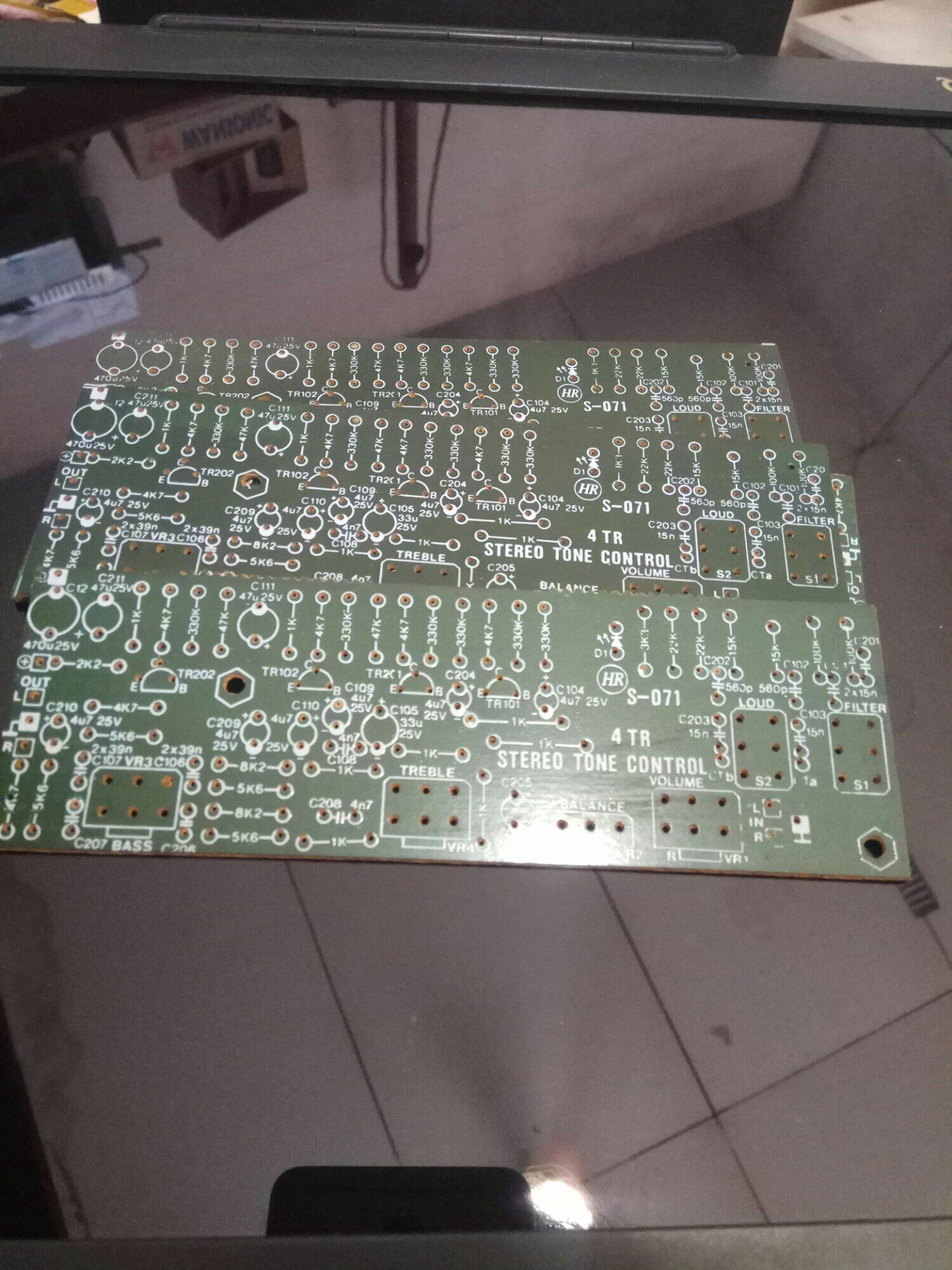Pcb Tone Control Stereo 4 Transistor Lazada Indonesia
