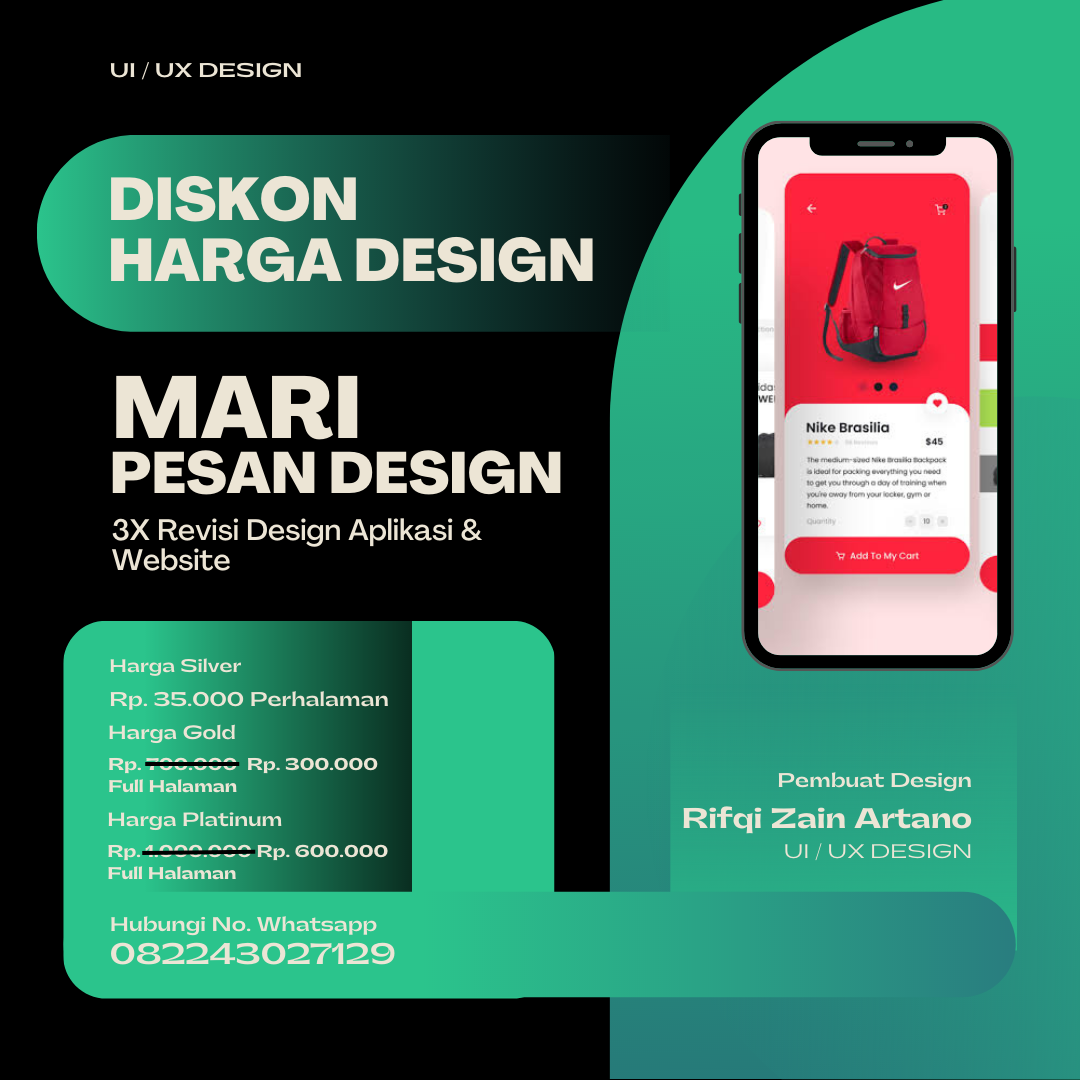 Desain UI / UX | Lazada Indonesia