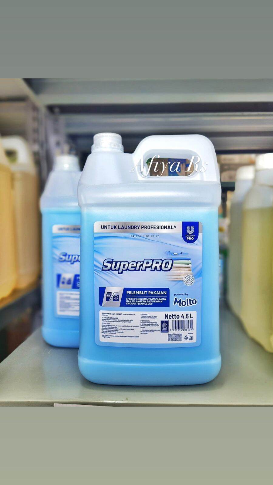 Molto Superpro Softener Pelembut Dan Pewangi Pakaian Jerigen 4500ml ...