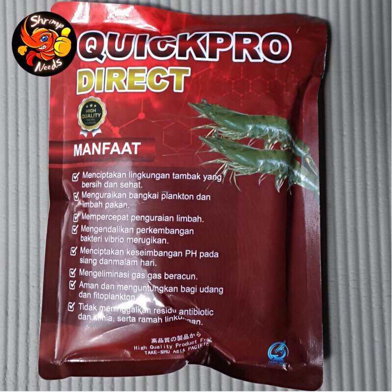 Bacillus Quickpro Direct Takeshu - Mengatasi Vibrio - Kontrol Plankton ...