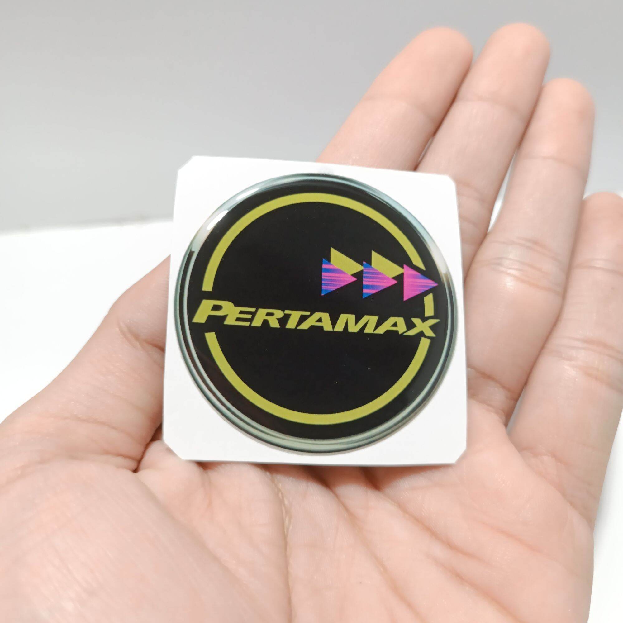 PERTAMAX Emblem sticker timbul resin lentur | Lazada Indonesia