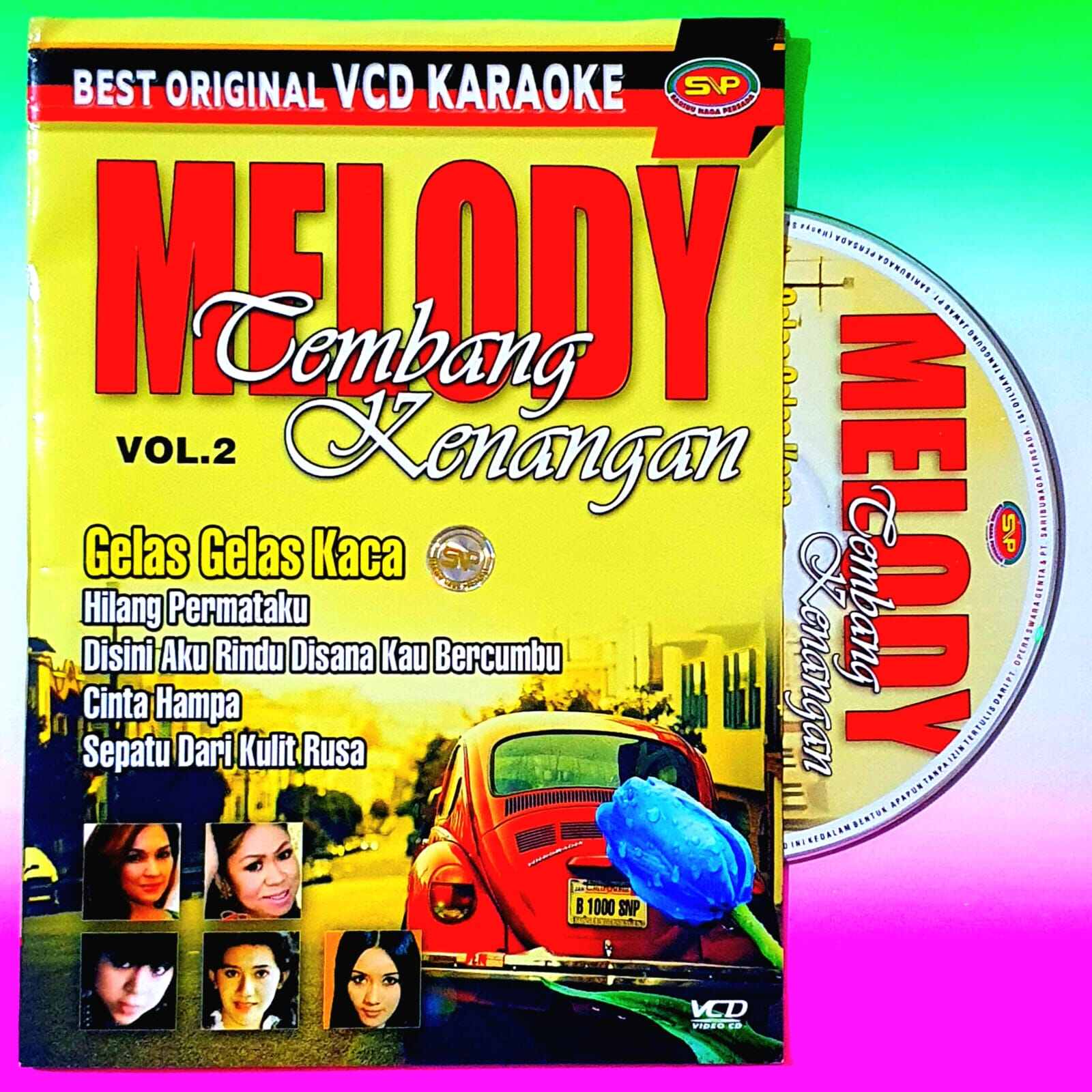KASET ORIGINAL VCD KARAOKE LAGU TEMBANG KENANGAN NOSTALGIA-VOCAL ON OF BISA-LAGU KARAOKE ...