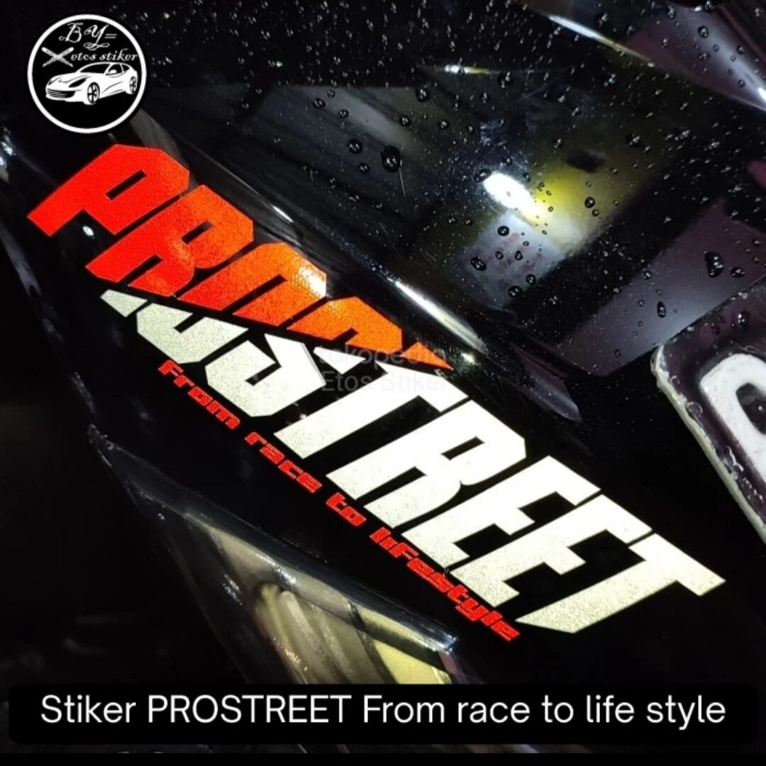 Stiker Prostreet Cutting sticker motor | Lazada Indonesia