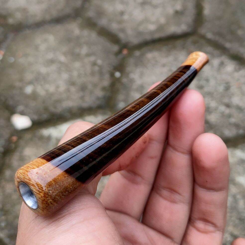 Pipa Galih Kayu Kalimasada Polos (semi lengkung) | Lazada Indonesia