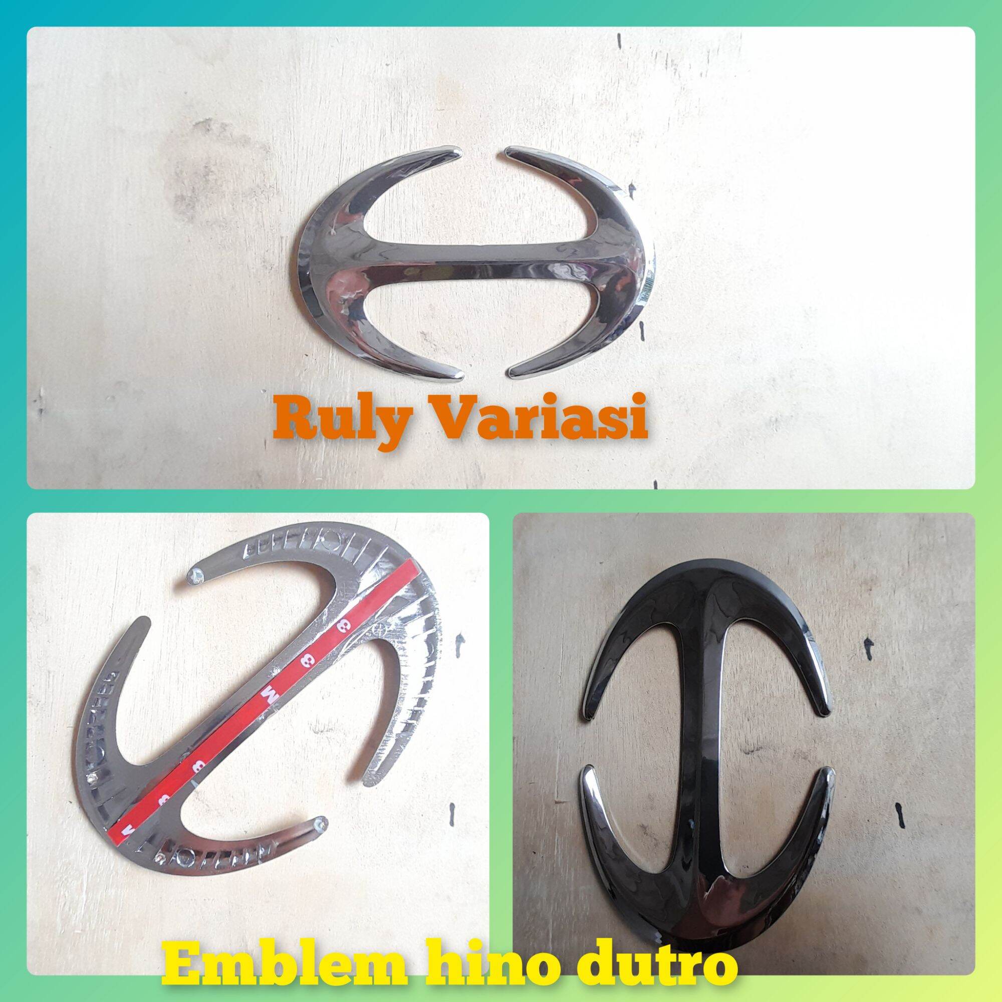 Emblem Logo Mobil Hino Dutro Emblem Logo Hino Dutro Grill Chrome ...