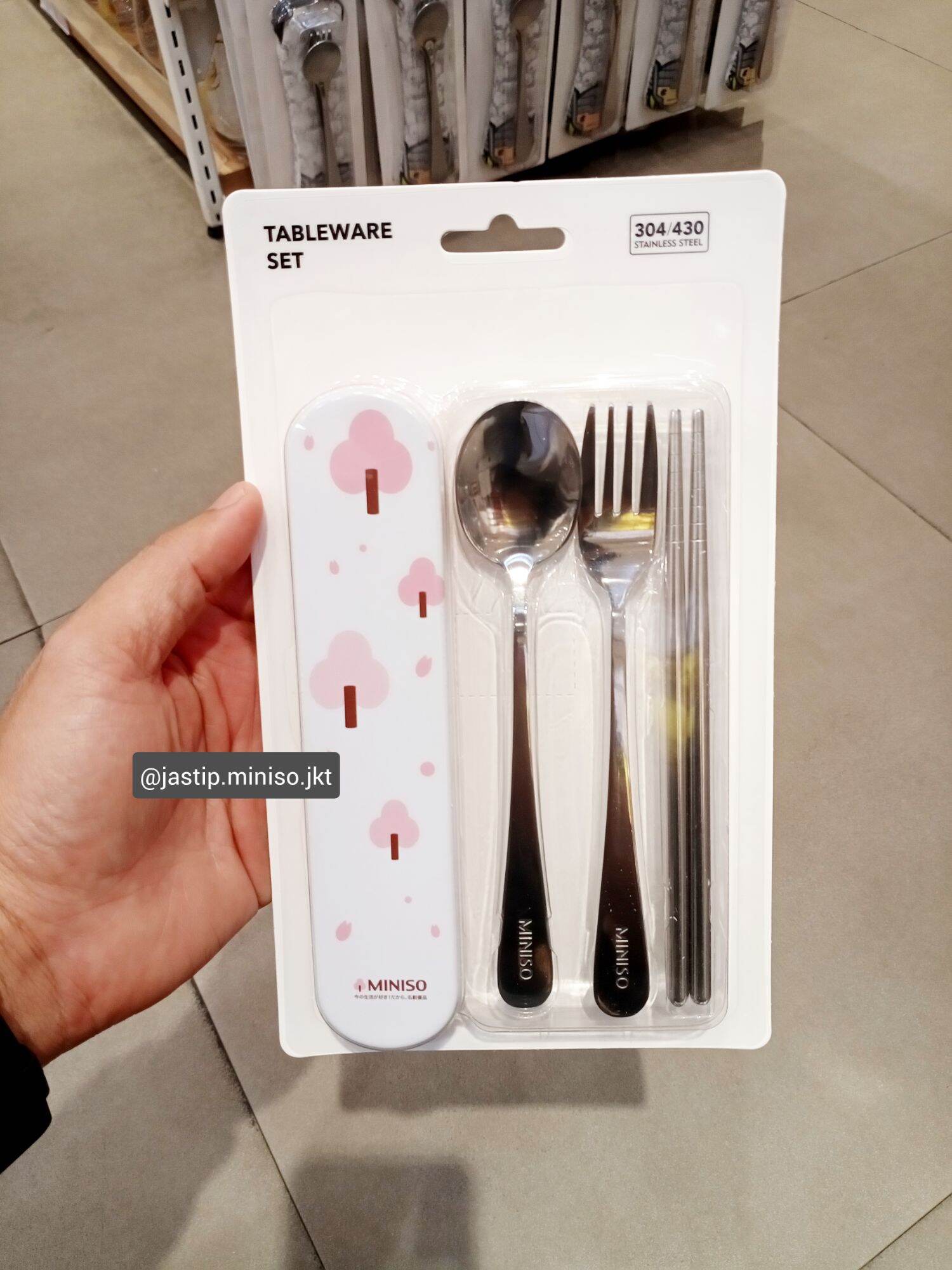 MINISO 🆕 - CUTLERY SET TREE SERIES (SENDOK, GARPU & SUMPIT) | Lazada ...