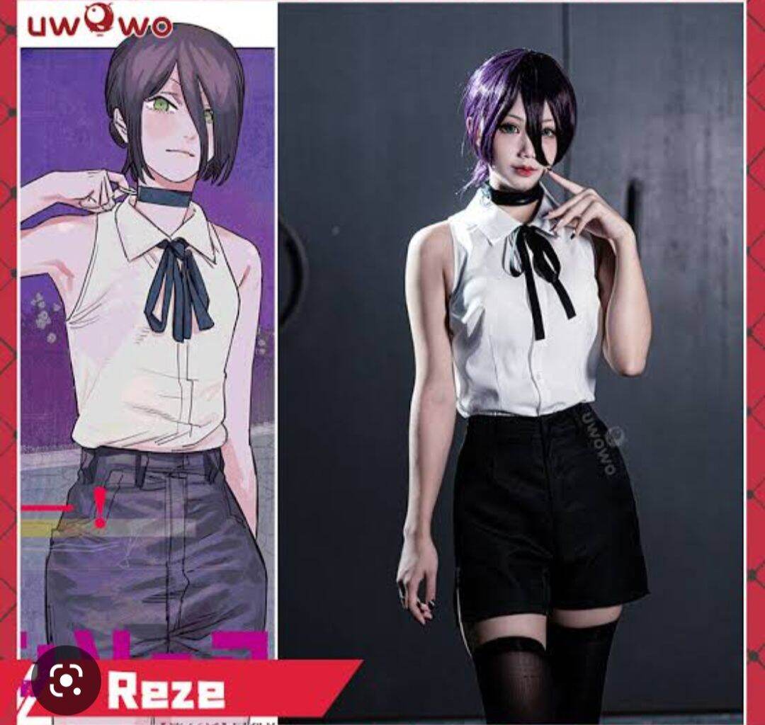 REZE CHAINSAW MAN COSTUM COSPLAY WAKIMA ANIME | Lazada Indonesia