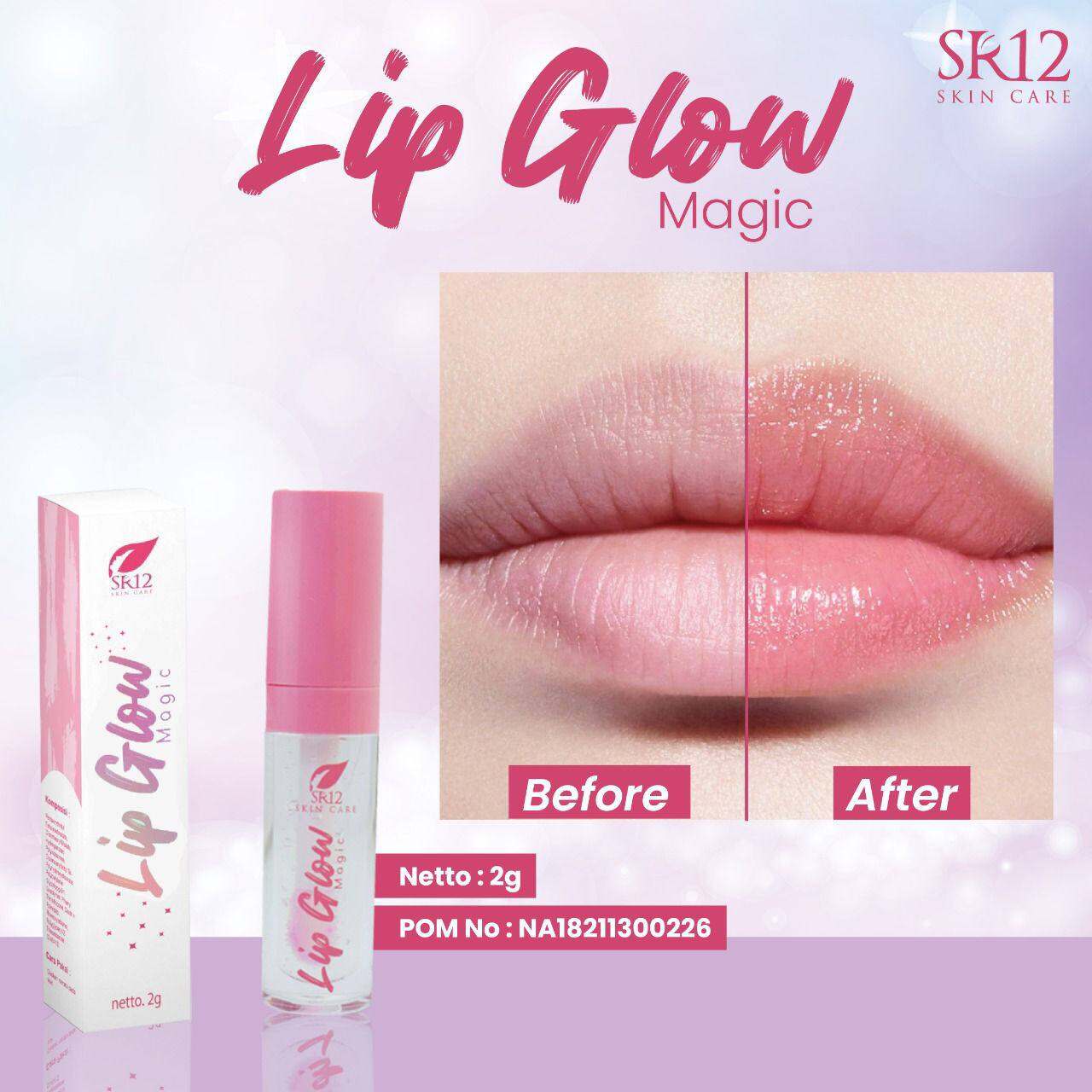 lip glow, penggunaan lip glow magic cendrung tahan lama, rona bibir ...