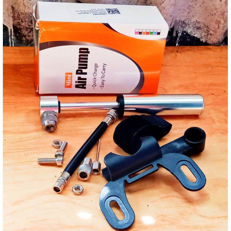 Pompa Mini 120 PSI Aluminium Original Air Pump Quick Charge Easy To ...