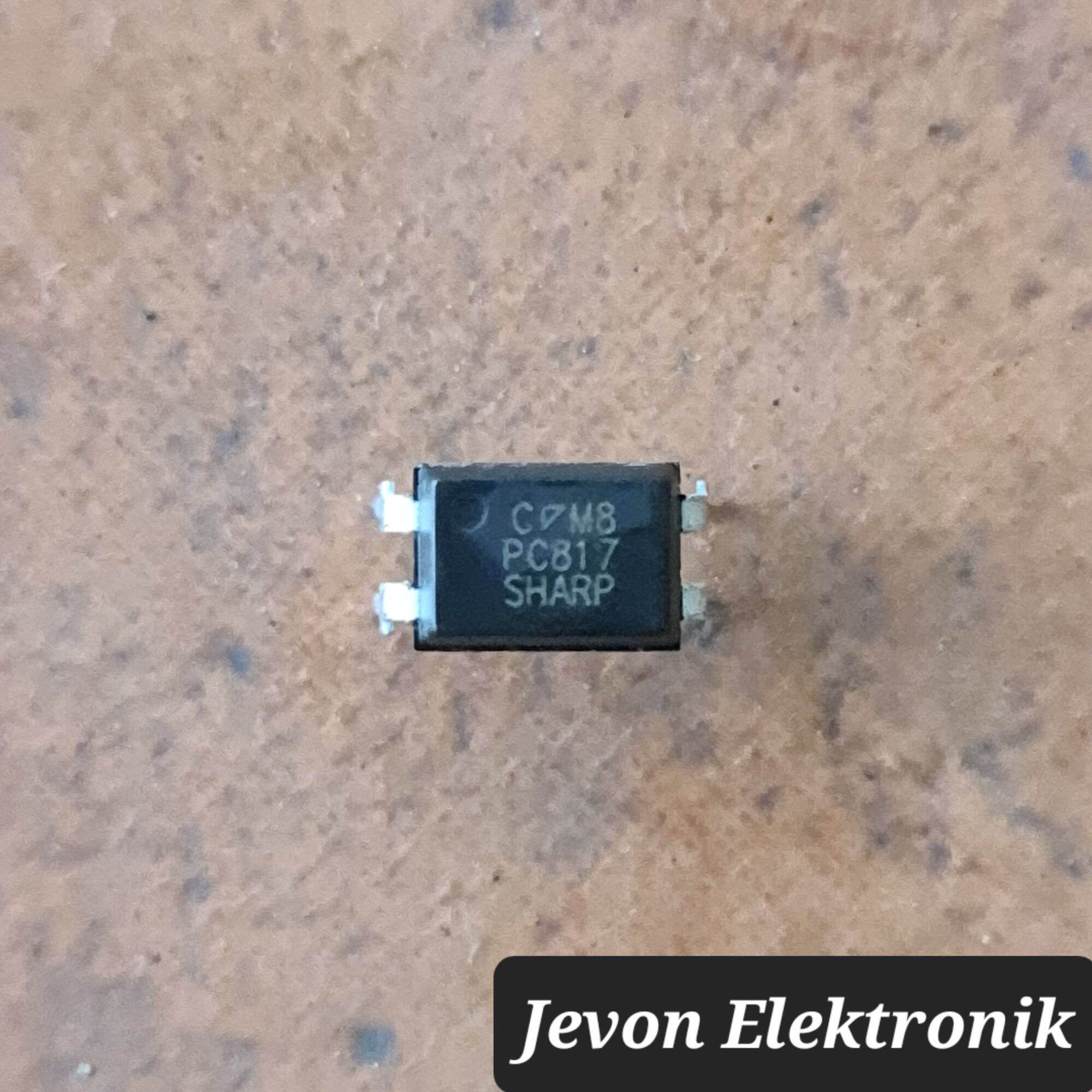 IC PC817 Dip-4 Optocoupler Sharp Original Transistor PC 817 Dip 4 Asli ...