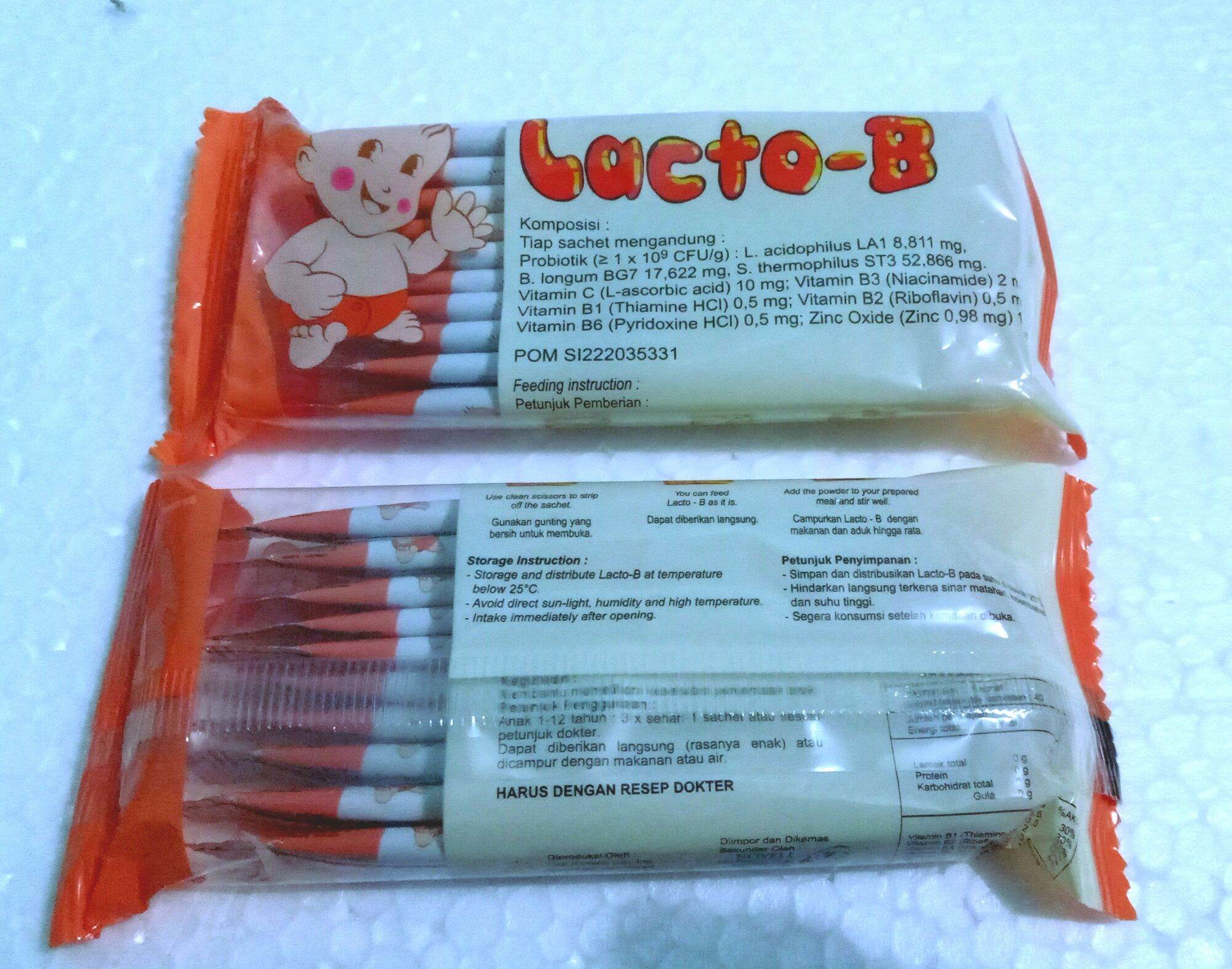 Lacto B Suplemen Probiotik Anak - Obat diare dan pencegahan intoleransi ...