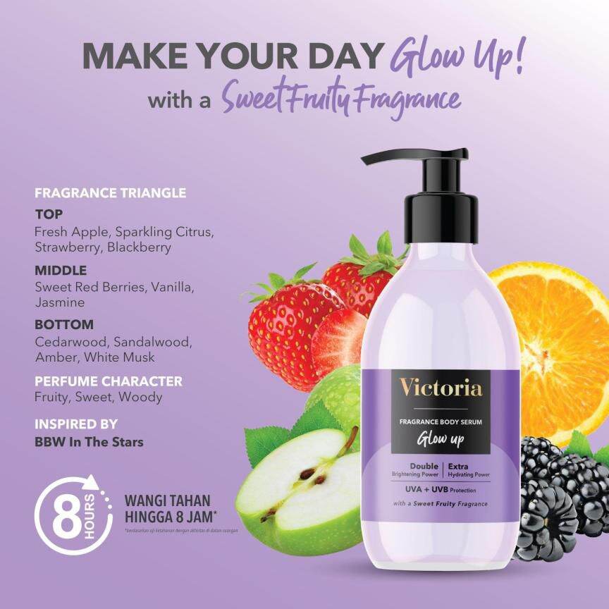 Victoria Fragrance Body Serum / Whitening Body Lotion / Handbody 300ml ...