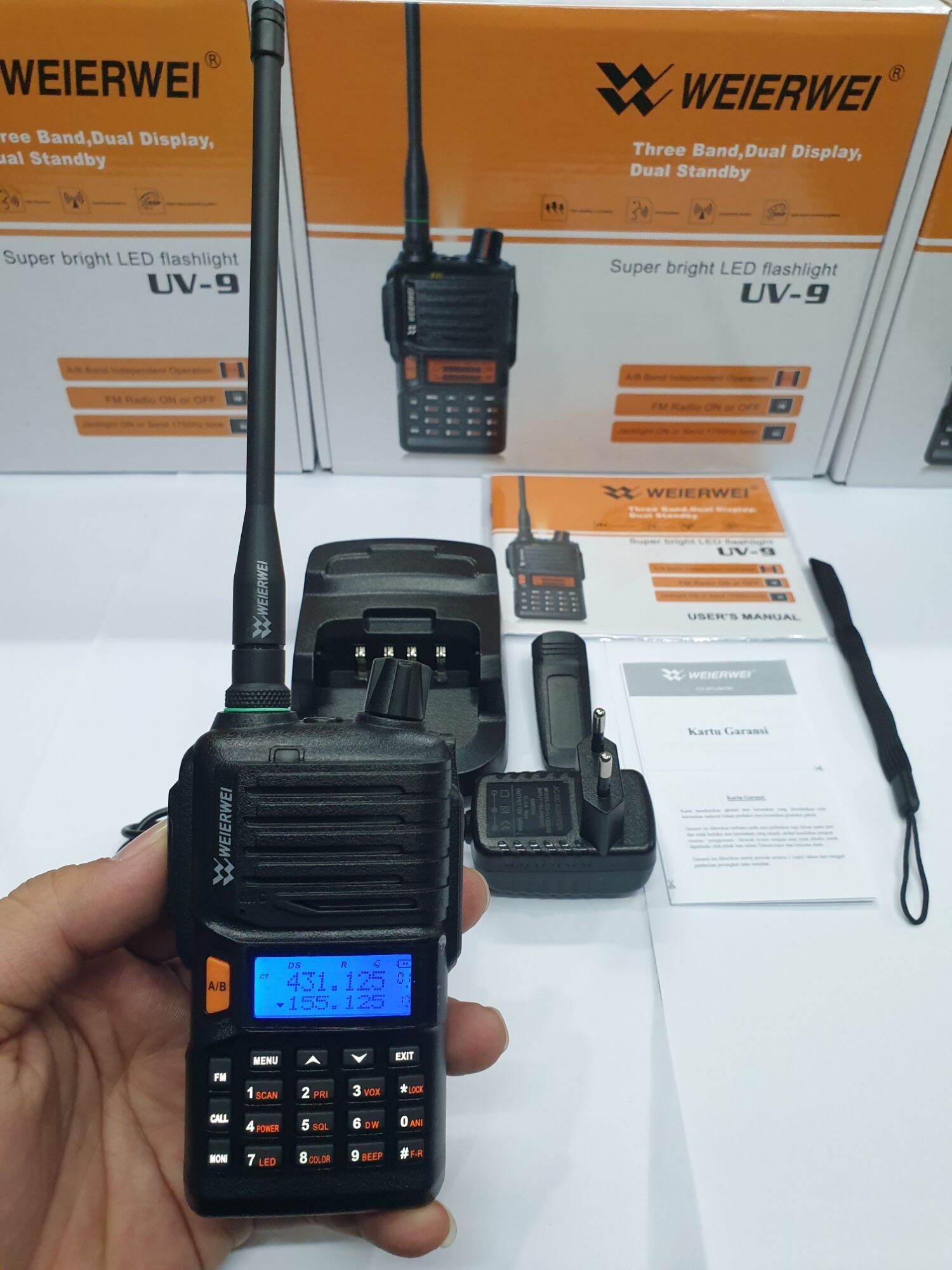 HT WEIERWEI UV 9 DUALBAND | Lazada Indonesia