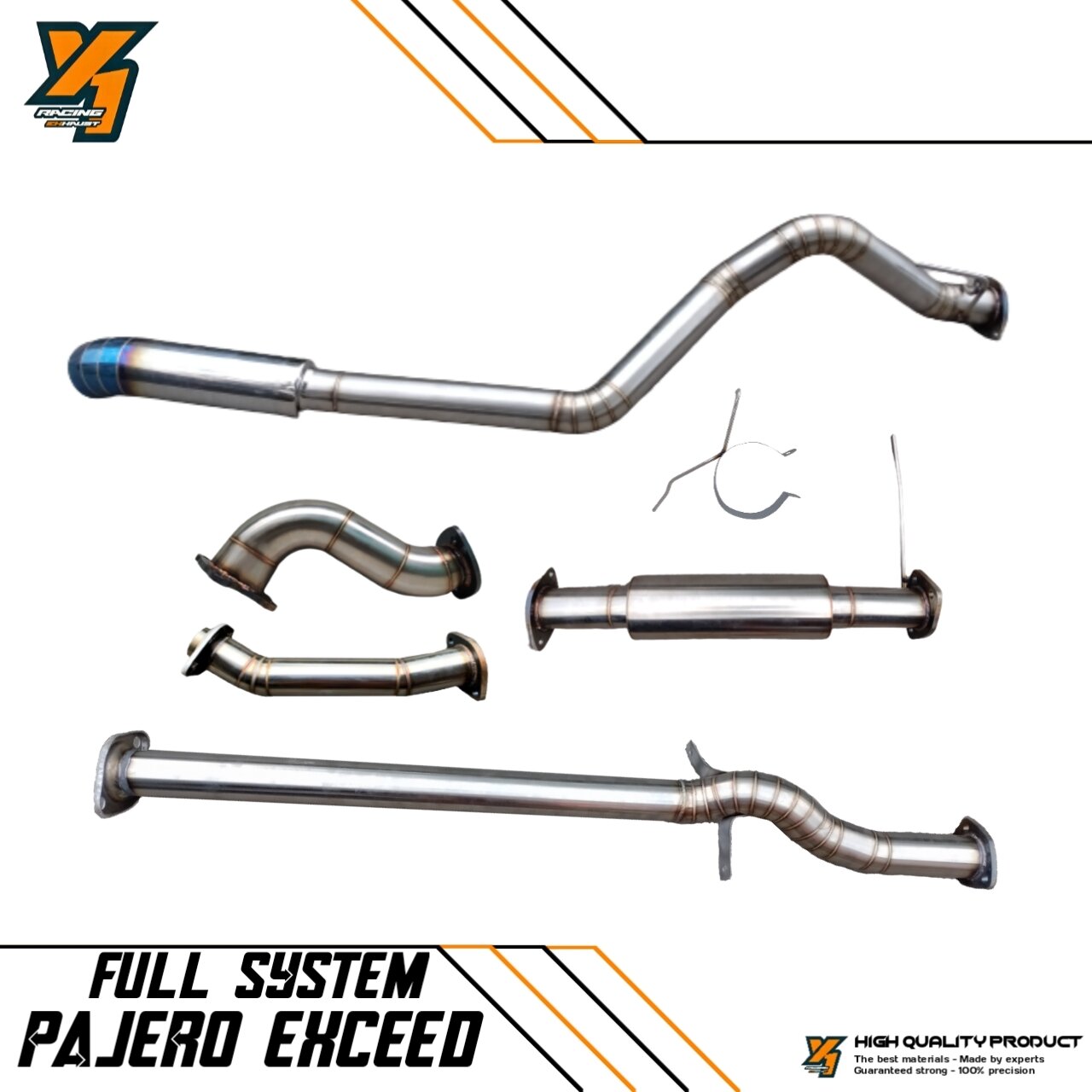 KNALPOT FULL SYSTEM INNOVA FORTUNER 2KD/2GD/REBORN/VNT/NON VNT/VRZ ...