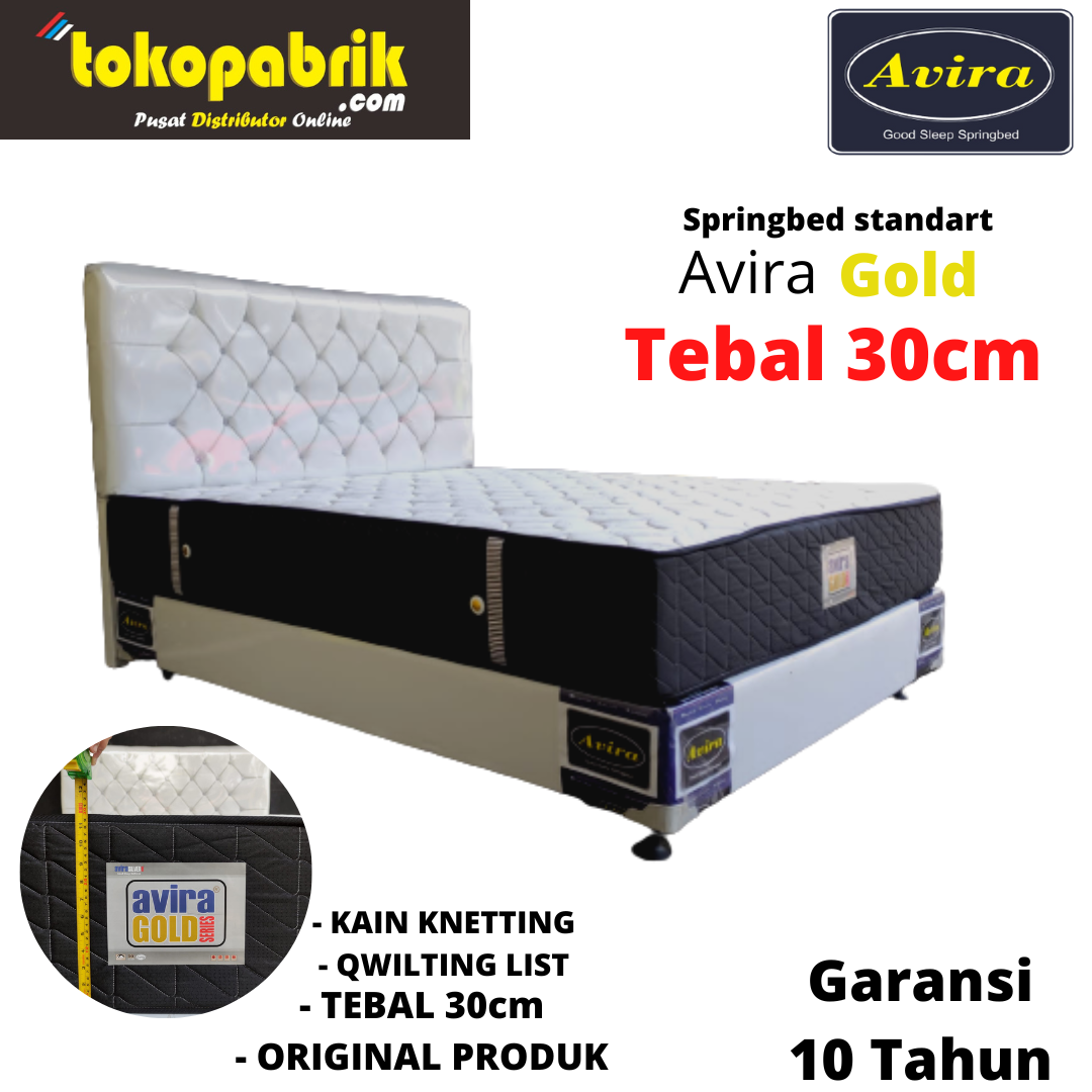Kasur Spring bed Tebal 30cm - Springbed T30 Garansi 10 Tahun | Lazada ...