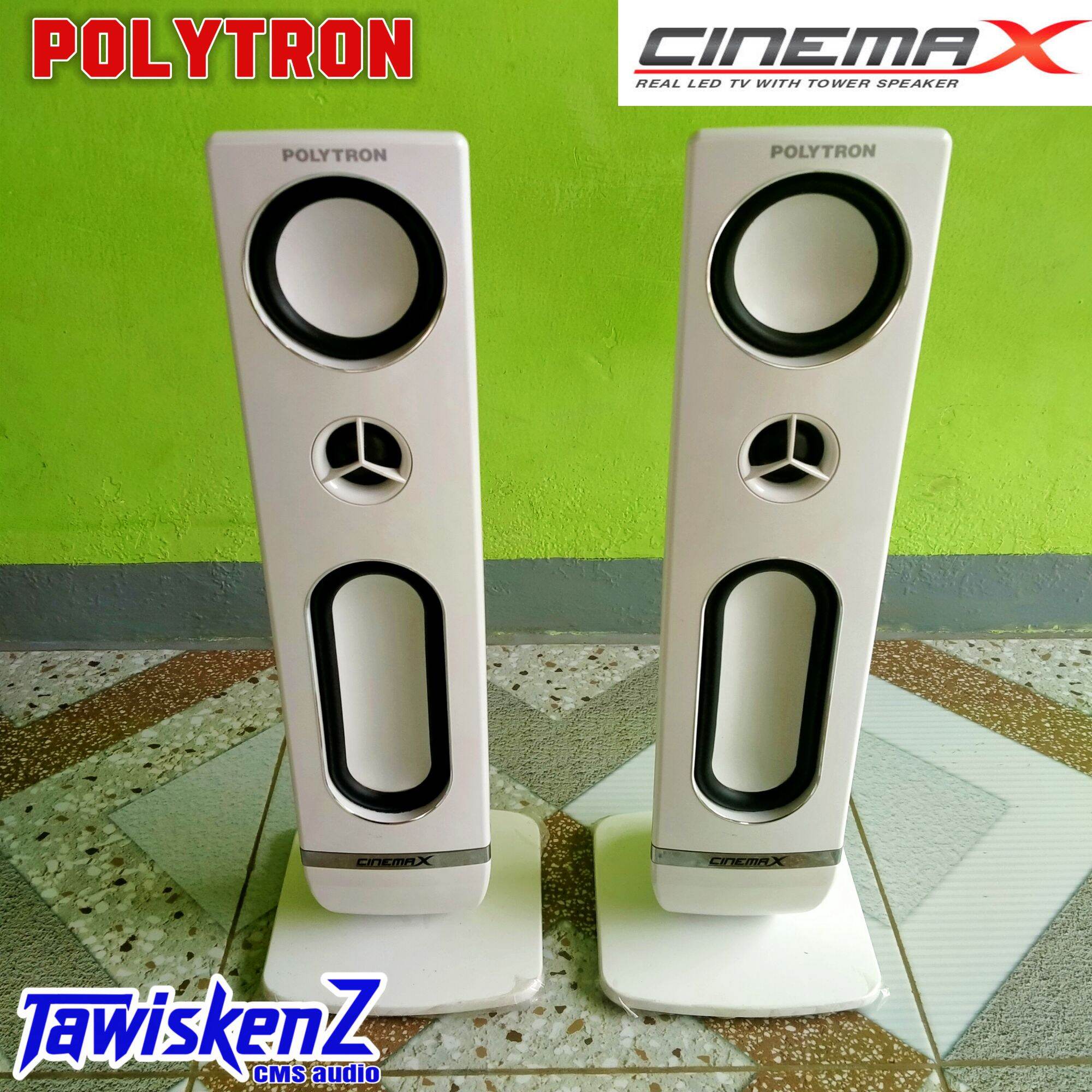 Speaker Tower Polytron, speaker pasif tv Polytron series 24-43inch ...