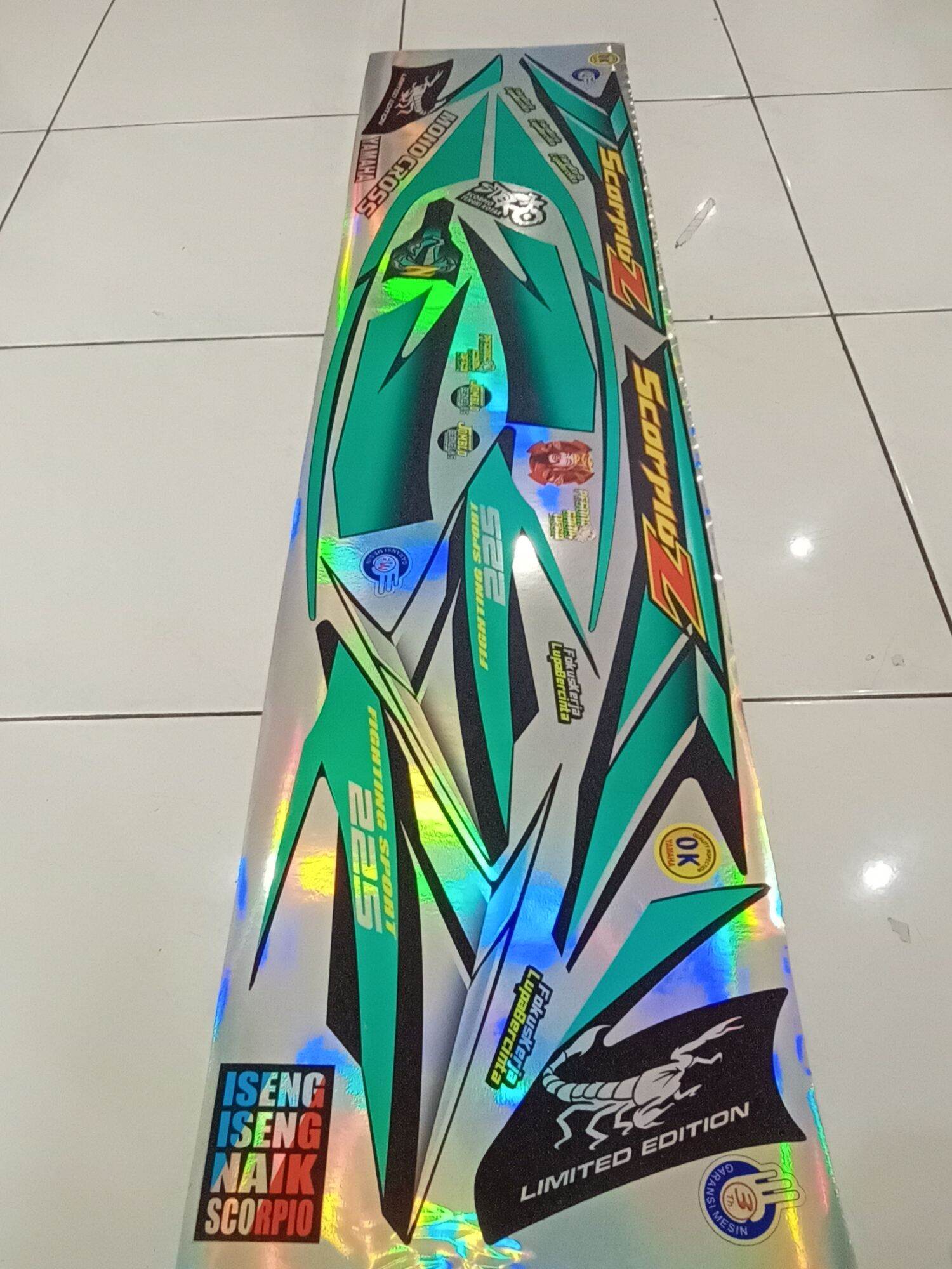 stiker striping Scorpio Z 2005 stebo/steko | Lazada Indonesia