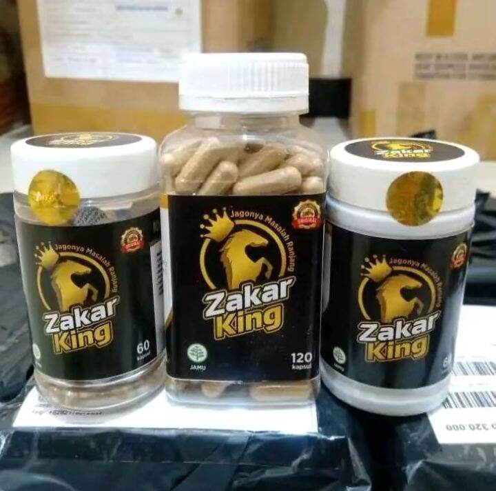 ZAKAR KING KAPSUL HERBAL TRADISIONAL SUPLEMEN ORIGINAL | Lazada Indonesia