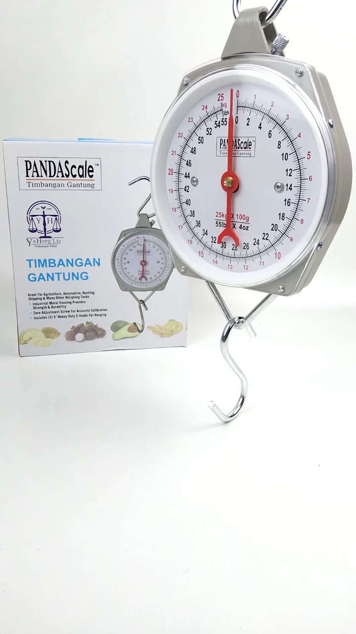 Timbangan Gantung Jarum Manual 25kg 50kg 100kg 150kg PANDA SCALE ...