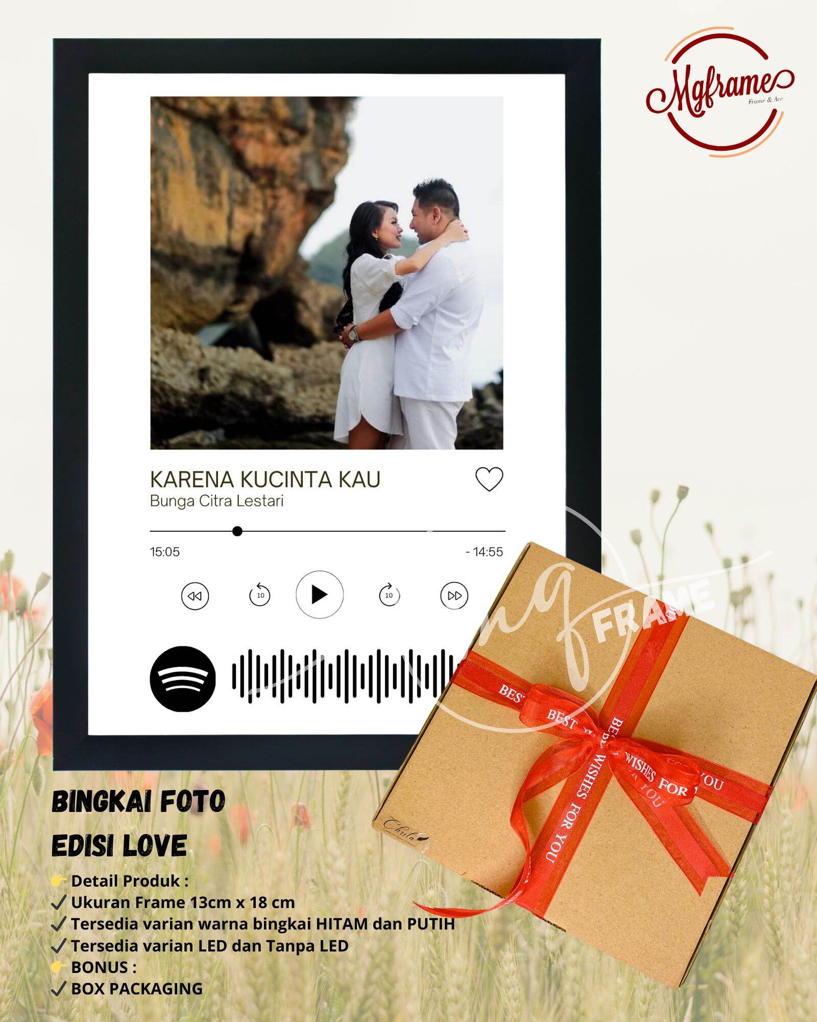 Kado Hadiah Gift Hampers Bingkai Foto Pigura Sertifikat Custom Wisuda ...