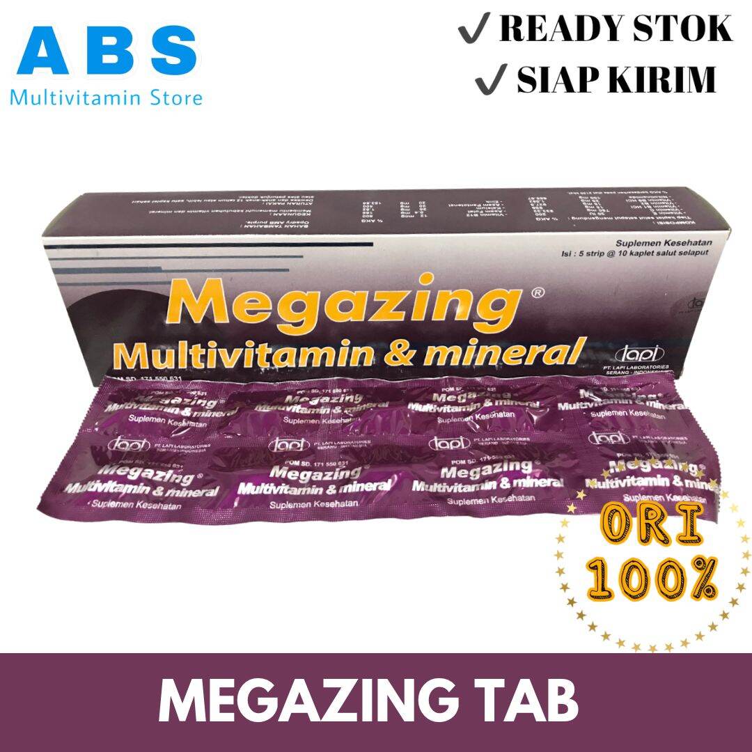 Megazing strip isi 10 kaplet | Lazada Indonesia