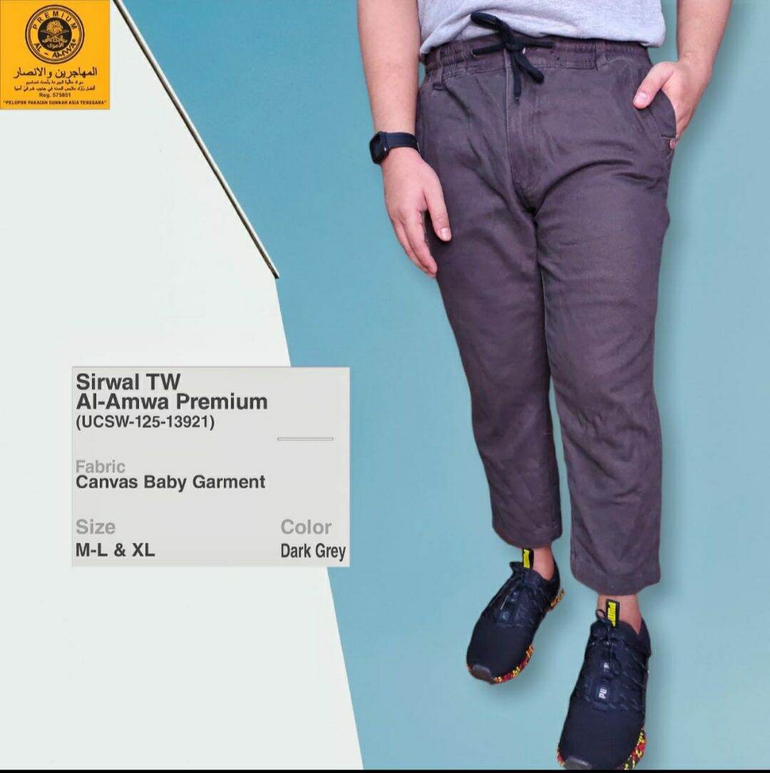 sirwal tw al-amwa premium original | Lazada Indonesia