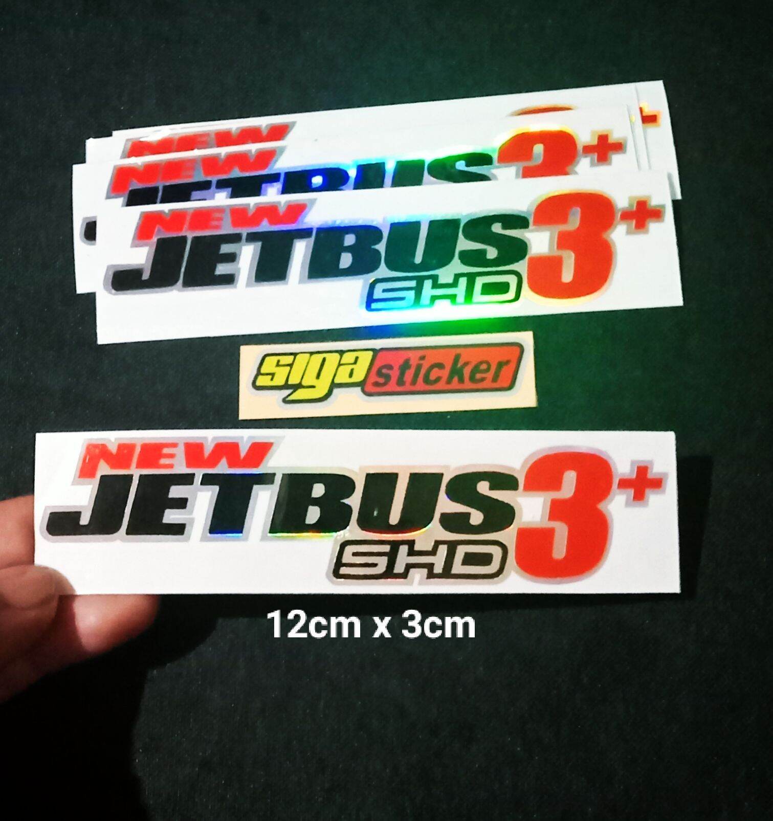 STIKER JET BUS STICKER CUTTING JETBUS STICKER ASESORIES VARIASI MOTOR ...