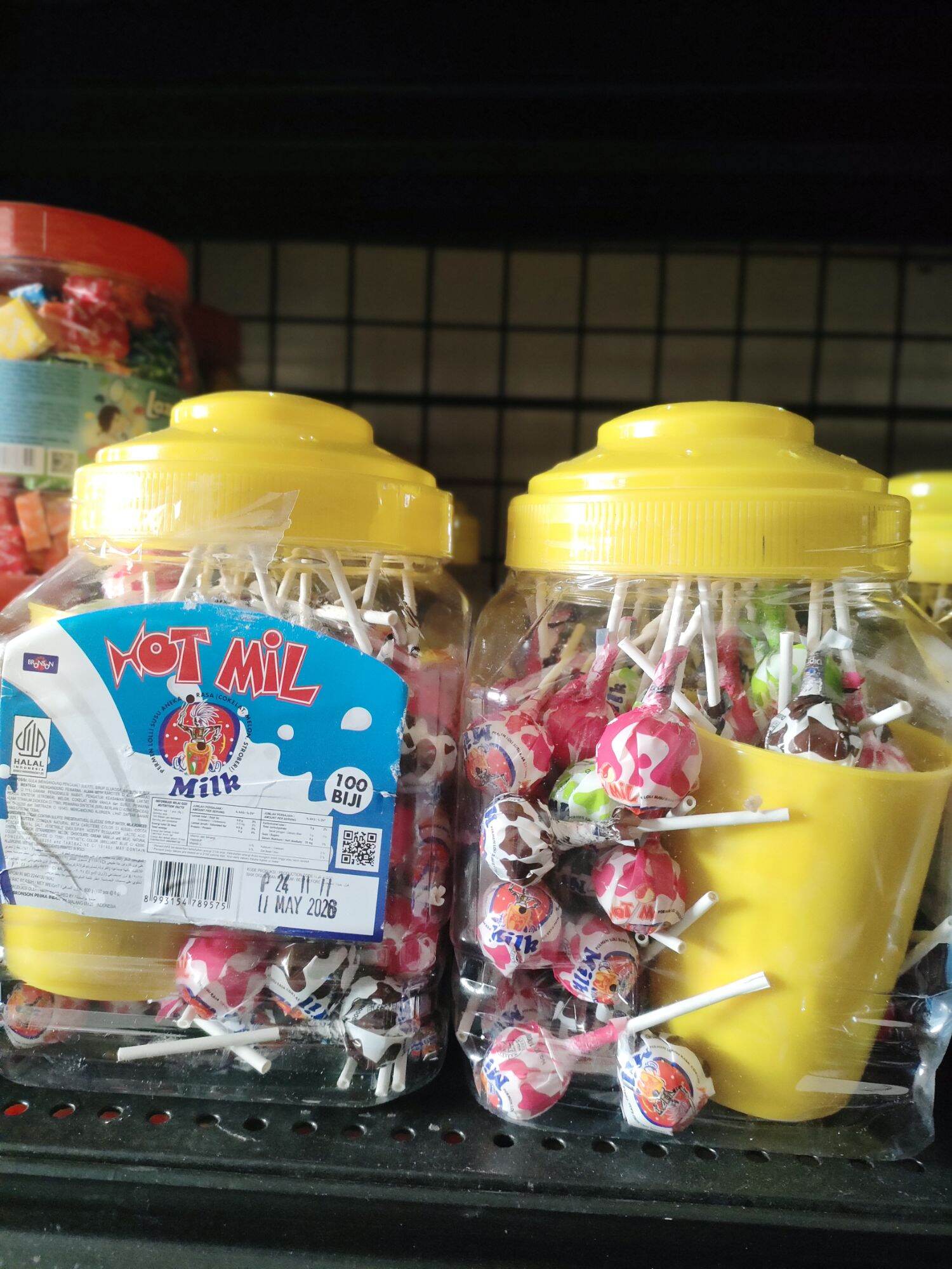 permen hot mil toples isi 100pcs x6gr | Lazada Indonesia