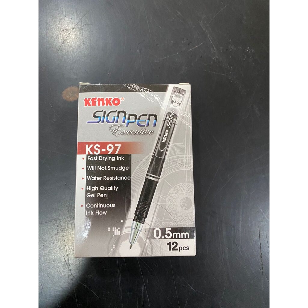 pulpen kenko sign pen ks-97 0,5mm / satu pack | Lazada Indonesia