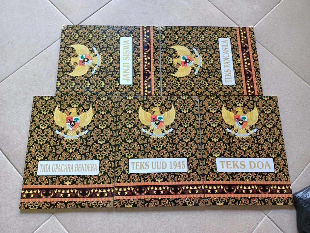 Map Upacara Bendera Batik Coklat | Lazada Indonesia