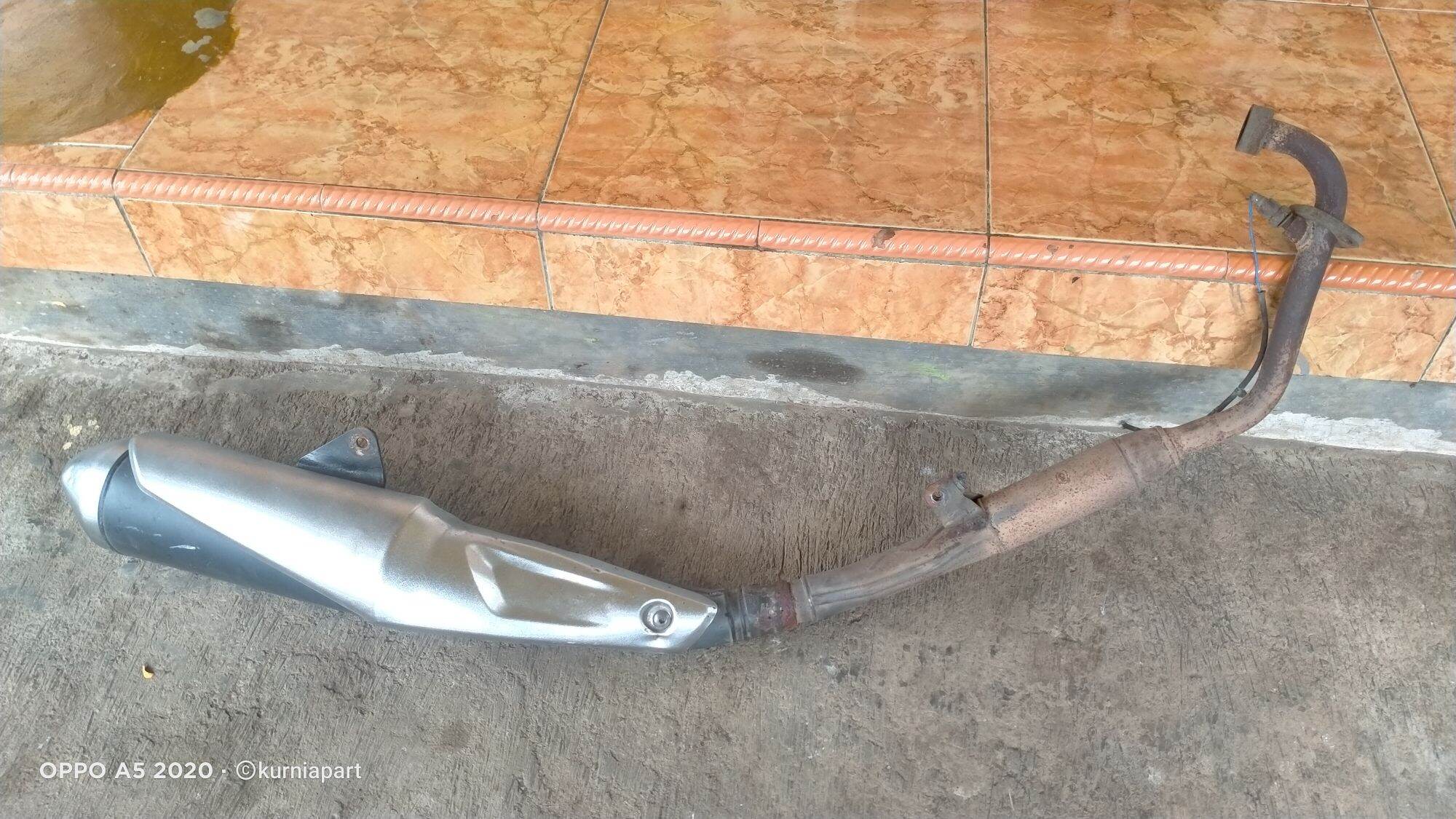 knalpot original honda cbr150r lokal k45 a ori copotan | Lazada Indonesia