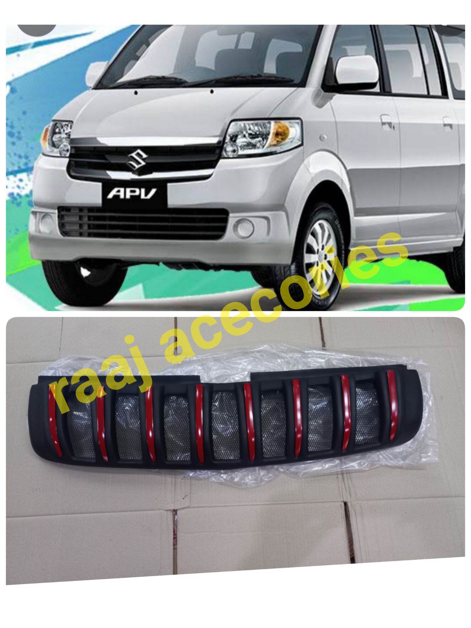 grill apv arena model apollo terbaru lis merah | Lazada Indonesia