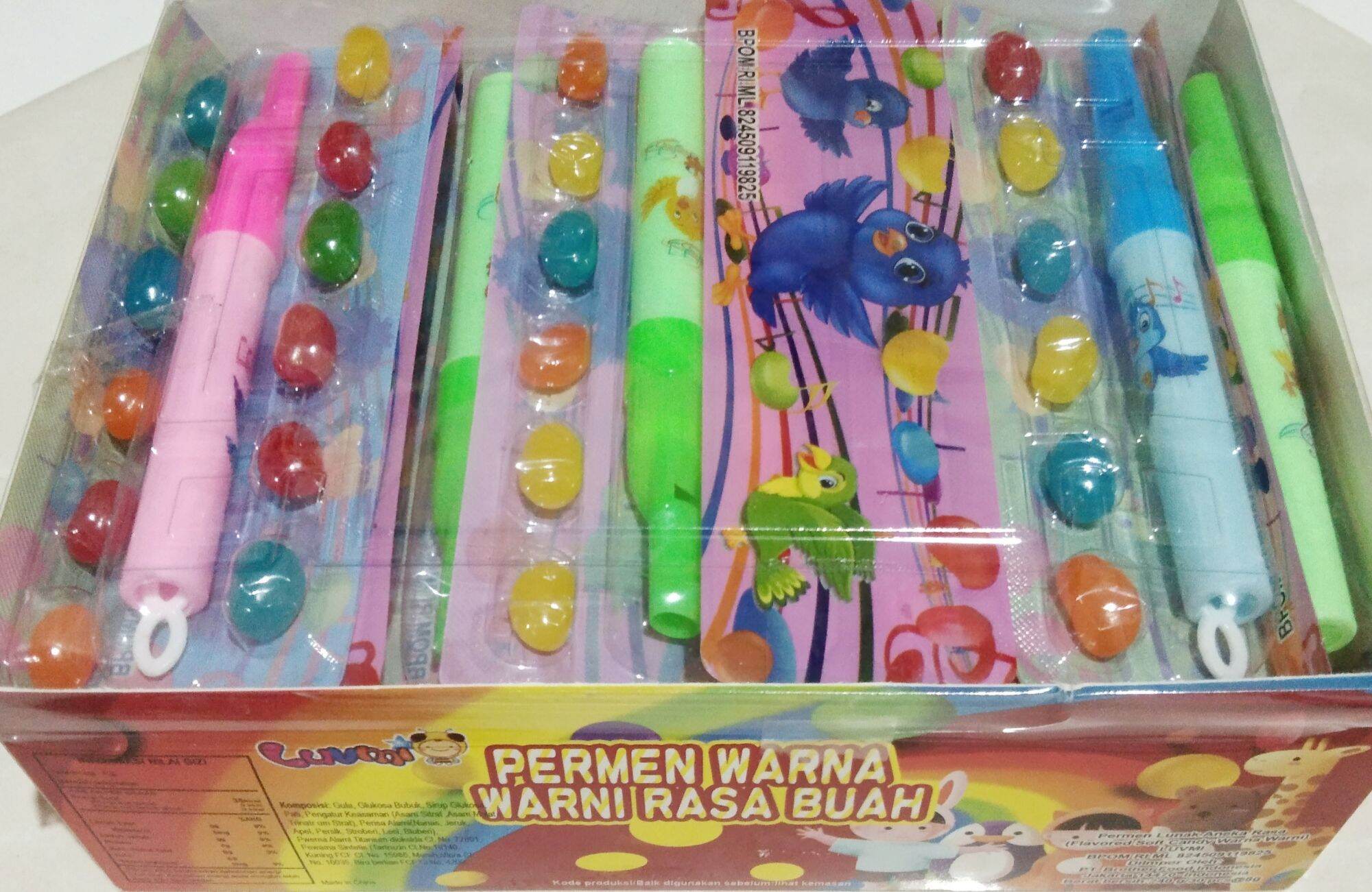permen PLUIT SULING warna-warni rasa buah | Lazada Indonesia