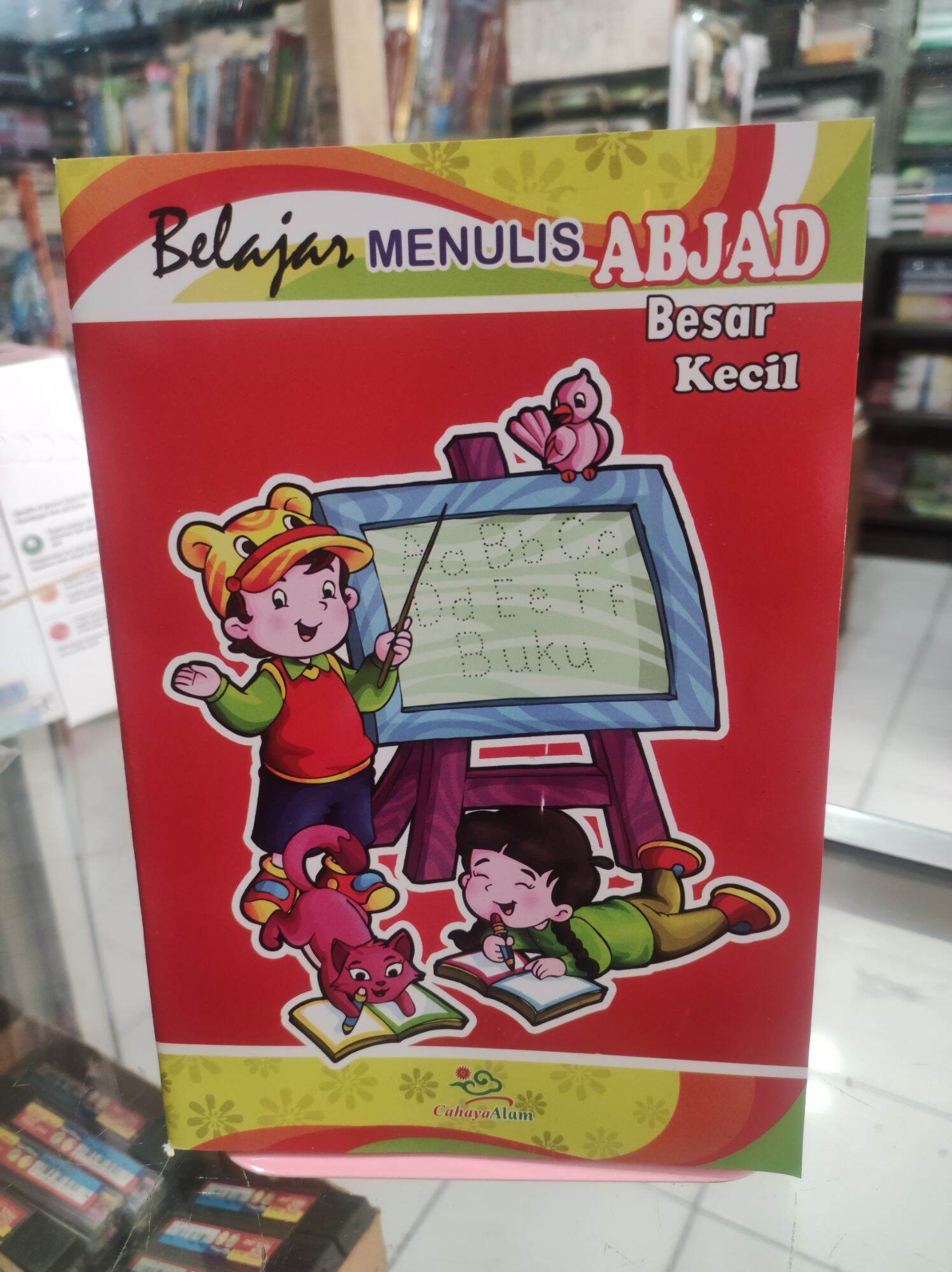 Belajar menulis Huruf Abjab besar kecil. udah dan praktis dipahami anak ...