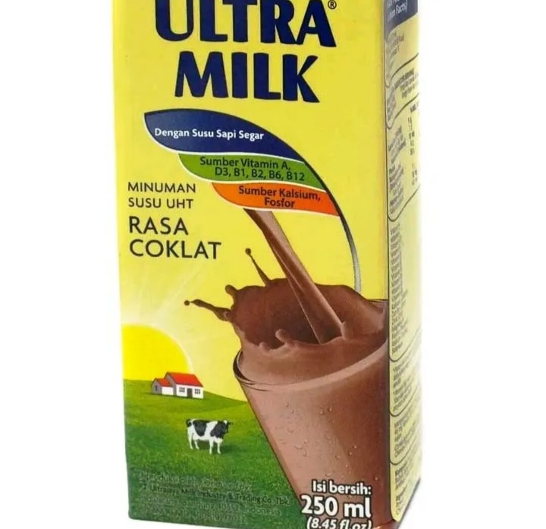 Ultra Milk Susu UHT Coklat 250 ml Kotak | Lazada Indonesia
