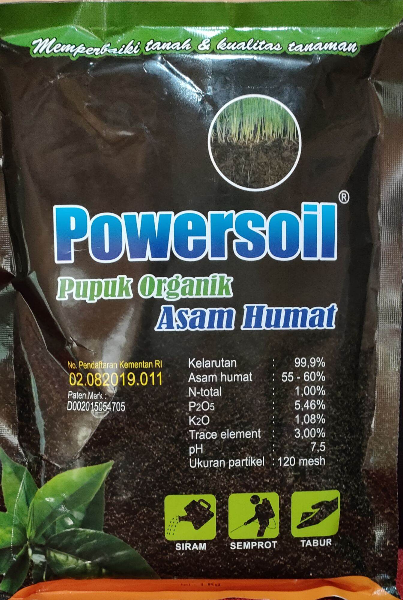 Pupuk Organik ASAM HUMAT POWERSOIL 1kg | Lazada Indonesia