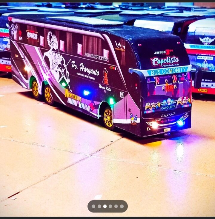 miniatur jet bus basuri telolet | Lazada Indonesia