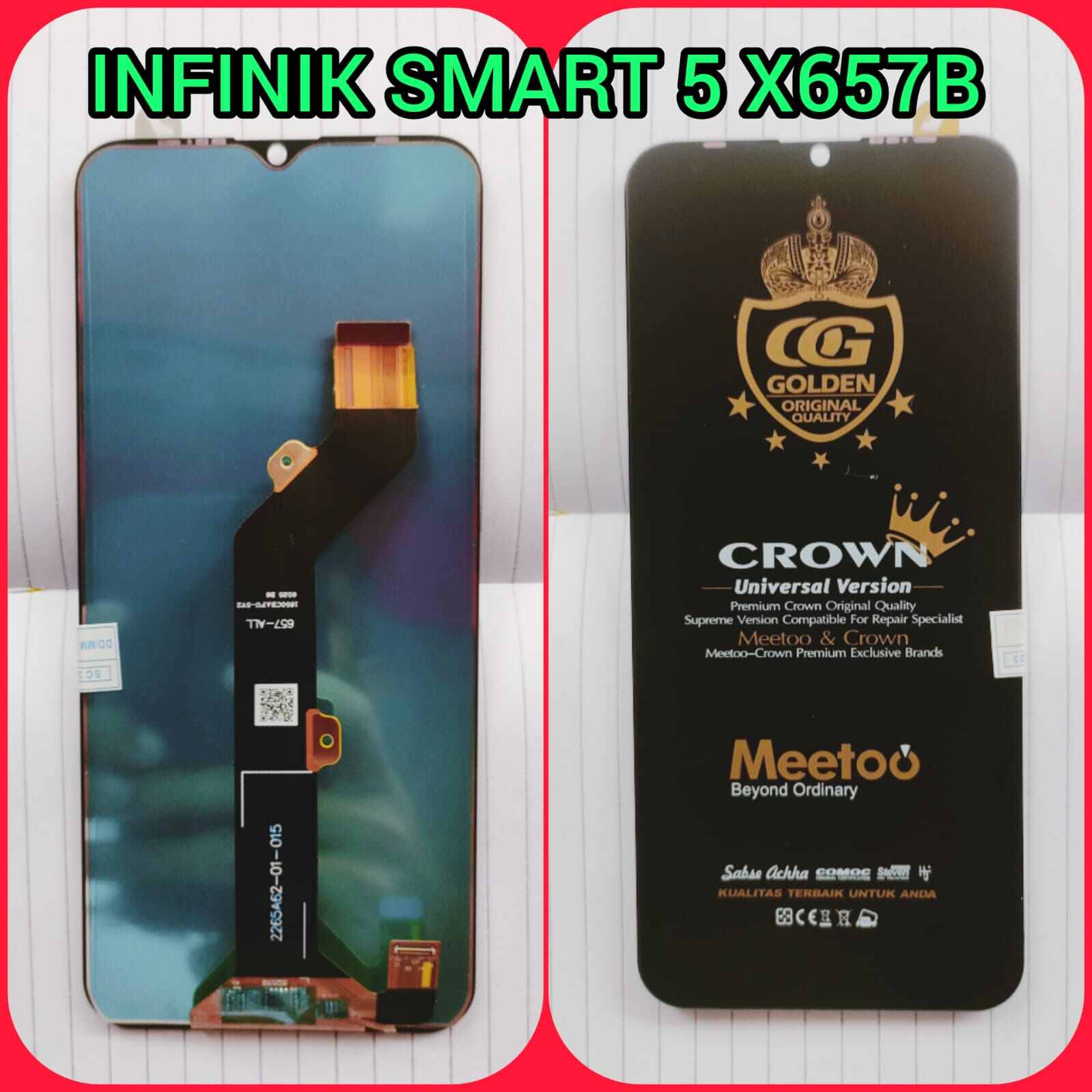 lcd touchsreen ts fulset infinik smart 5 X657B | Lazada Indonesia